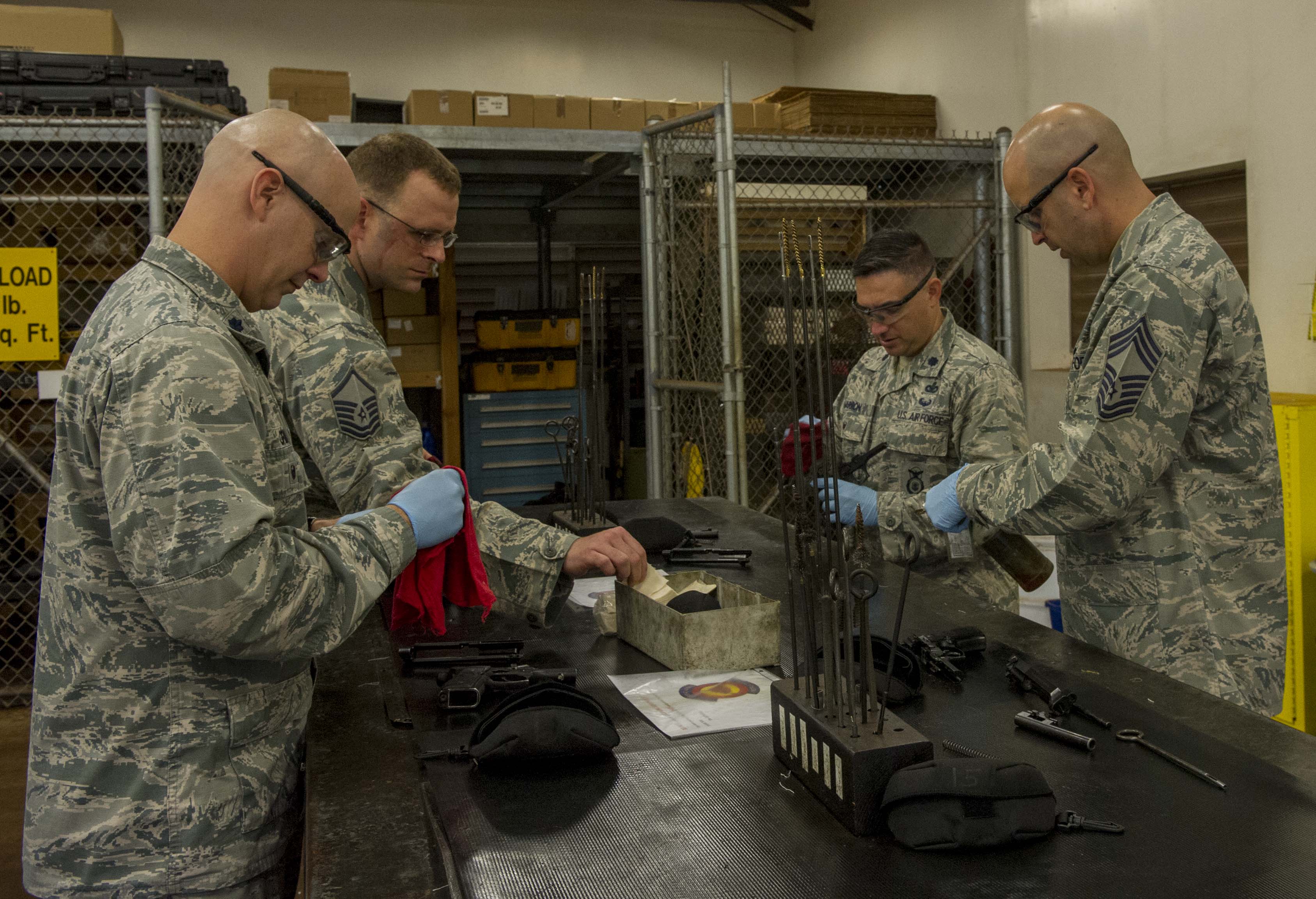 647th SFS CATM hosts first shooting competition > 15th Wing > Article Display
