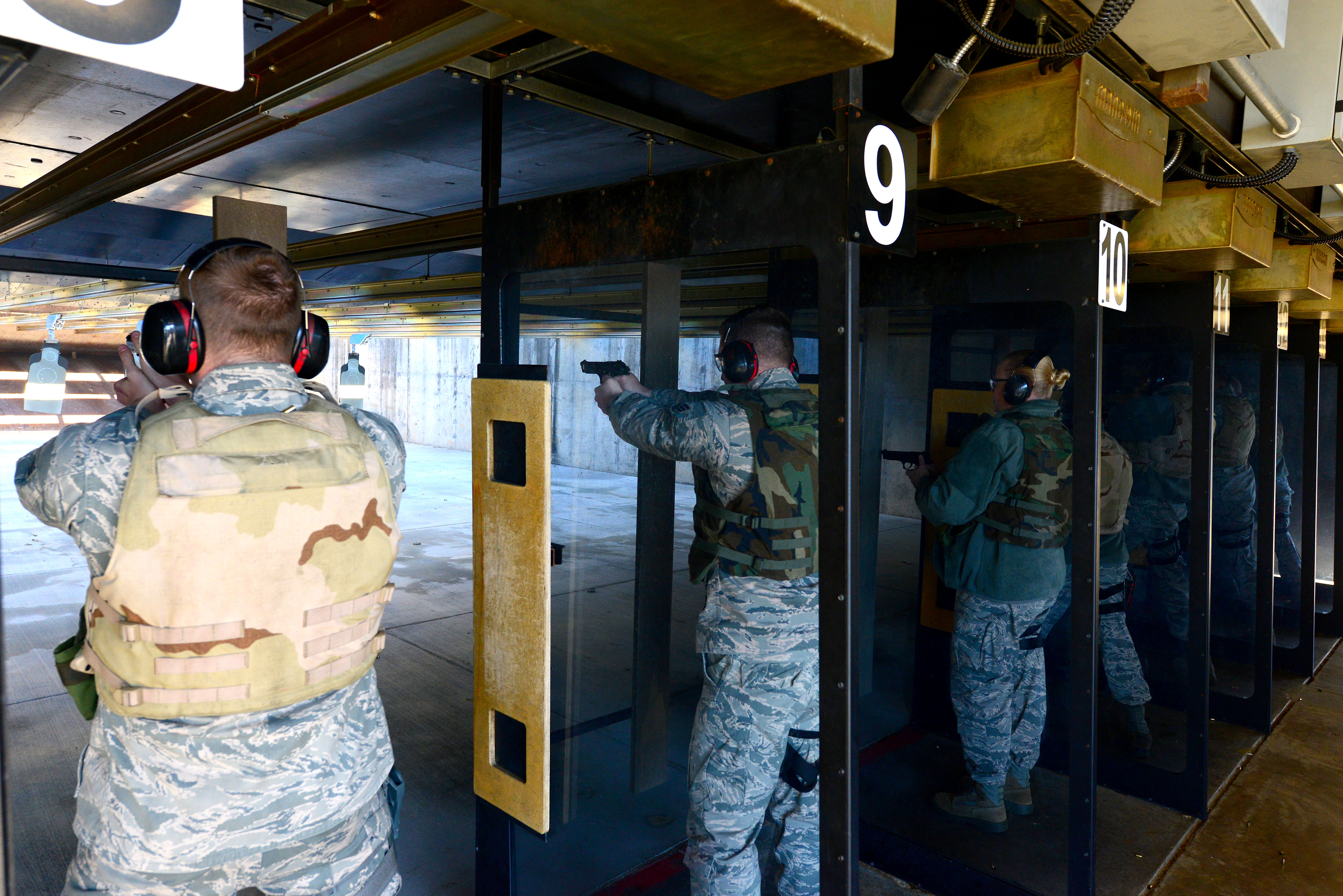 Airmen qualify at Combat Arms