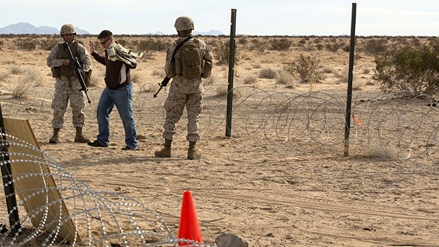 Sand Sharks Bite into Pre-deployment Training