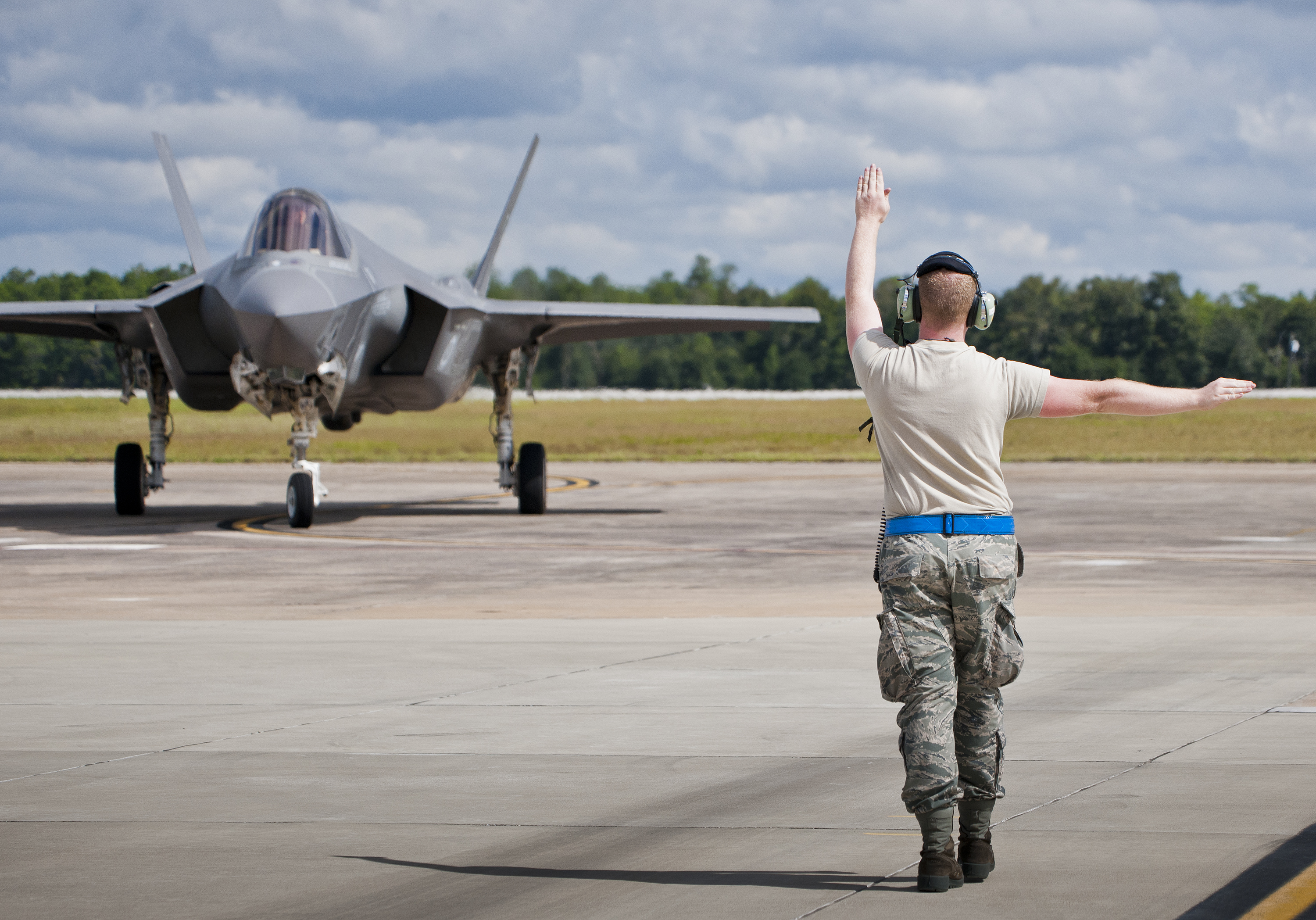 Marshalling the Lightning > Eglin Air Force Base > Article Display
