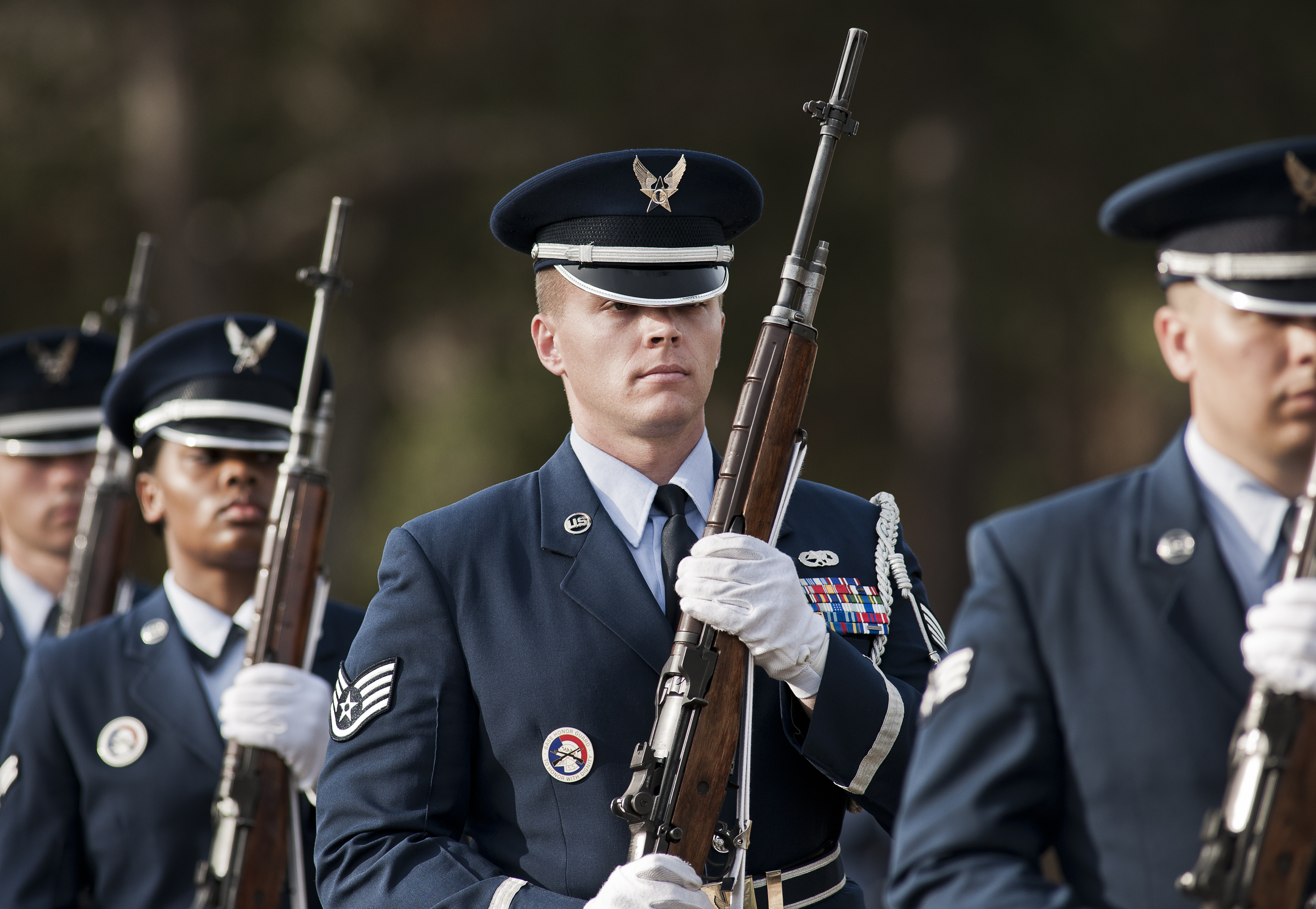 Scenes from the honor guard graduation > Eglin Air Force Base > Article ...