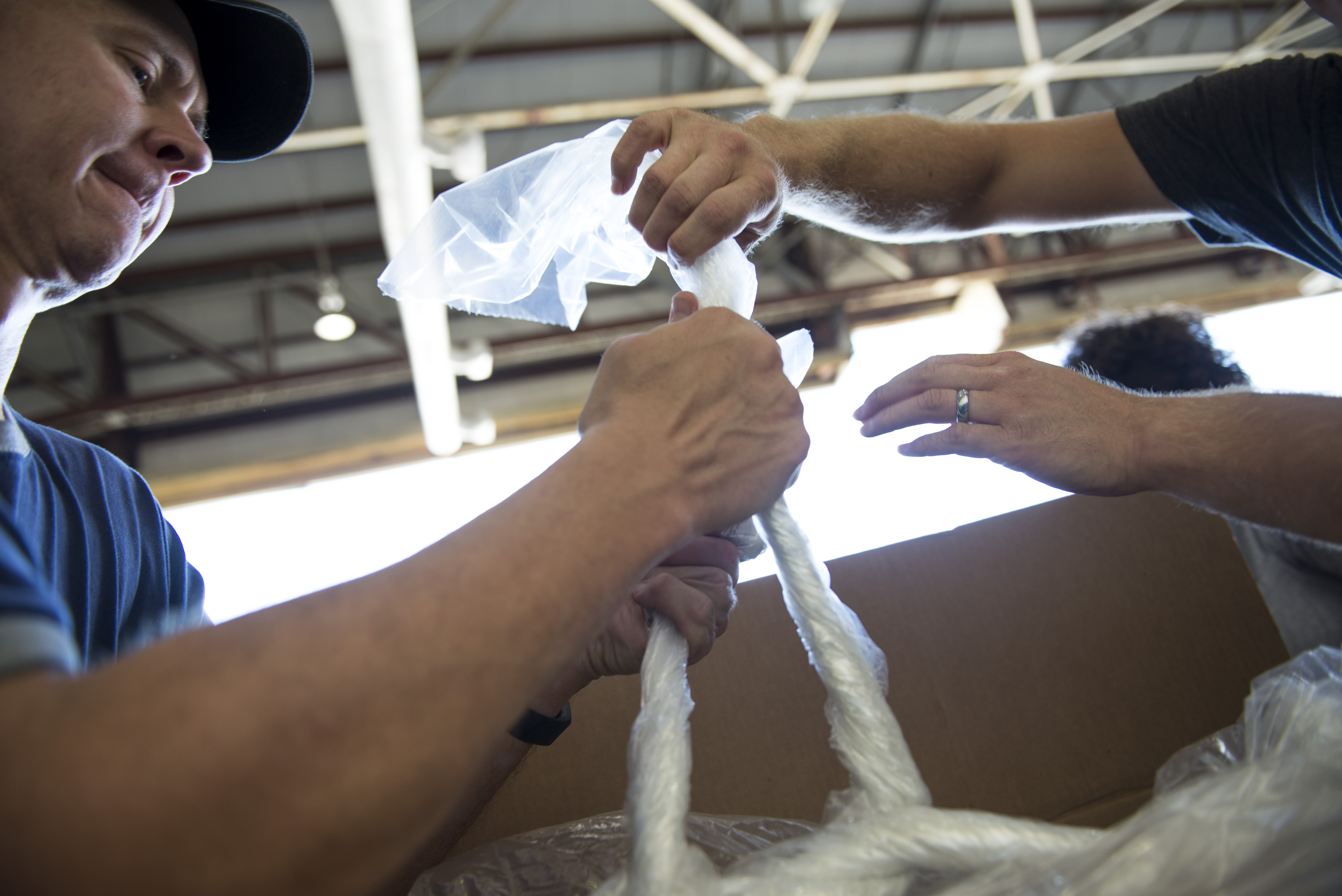 Volunteers put holiday spirit into Operation Christmas Drop > Pacific ...