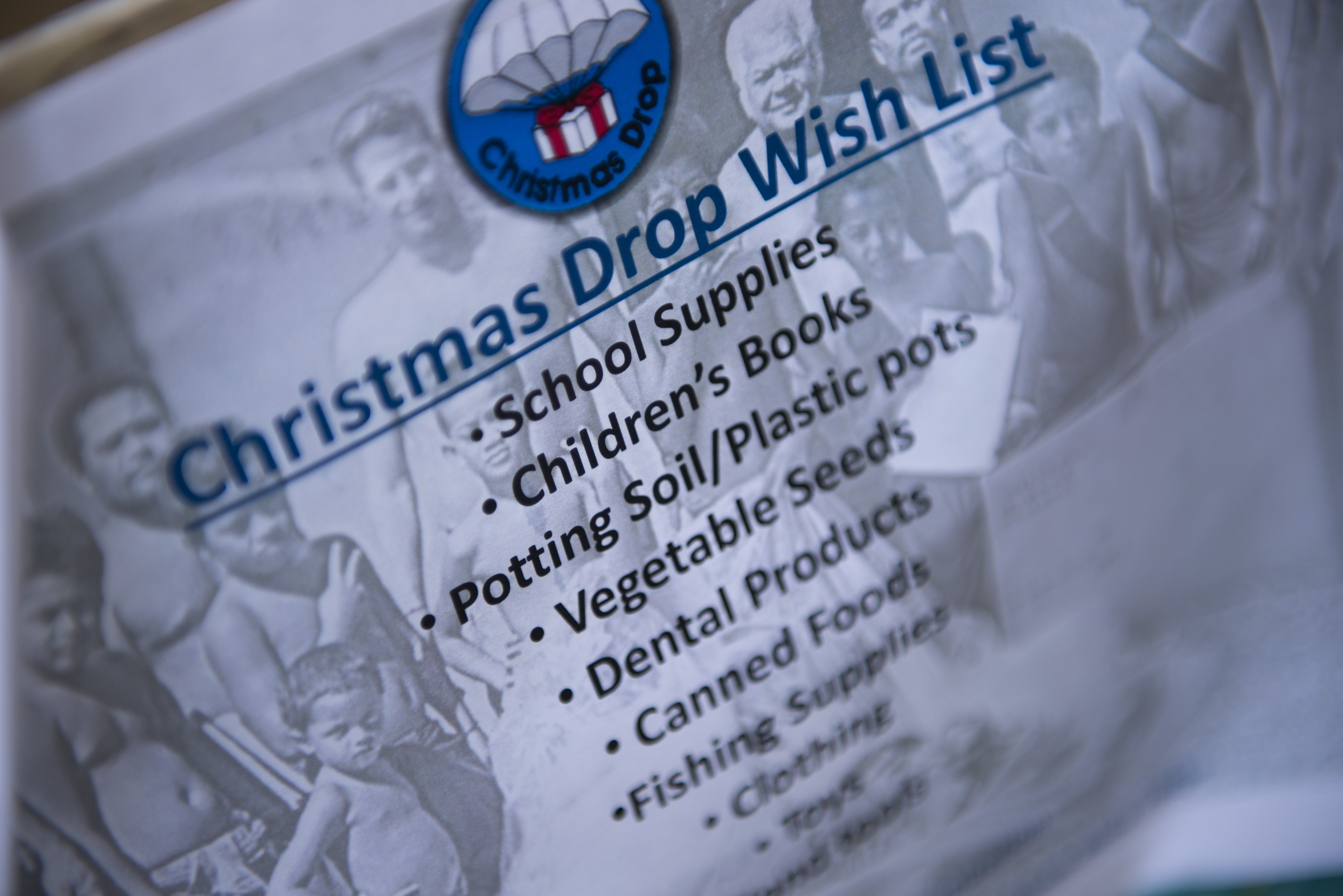 Volunteers put holiday spirit into Operation Christmas Drop > Pacific ...
