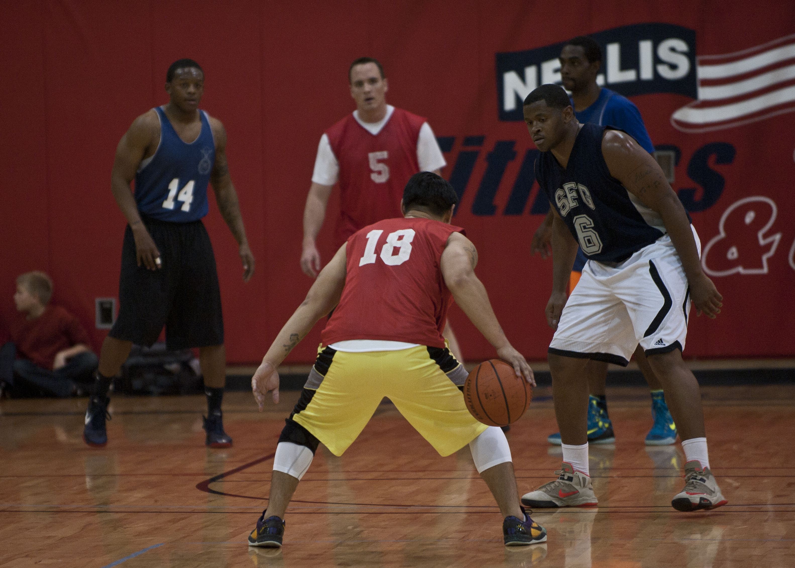Intramural basketball season underway > Nellis Air Force Base > News