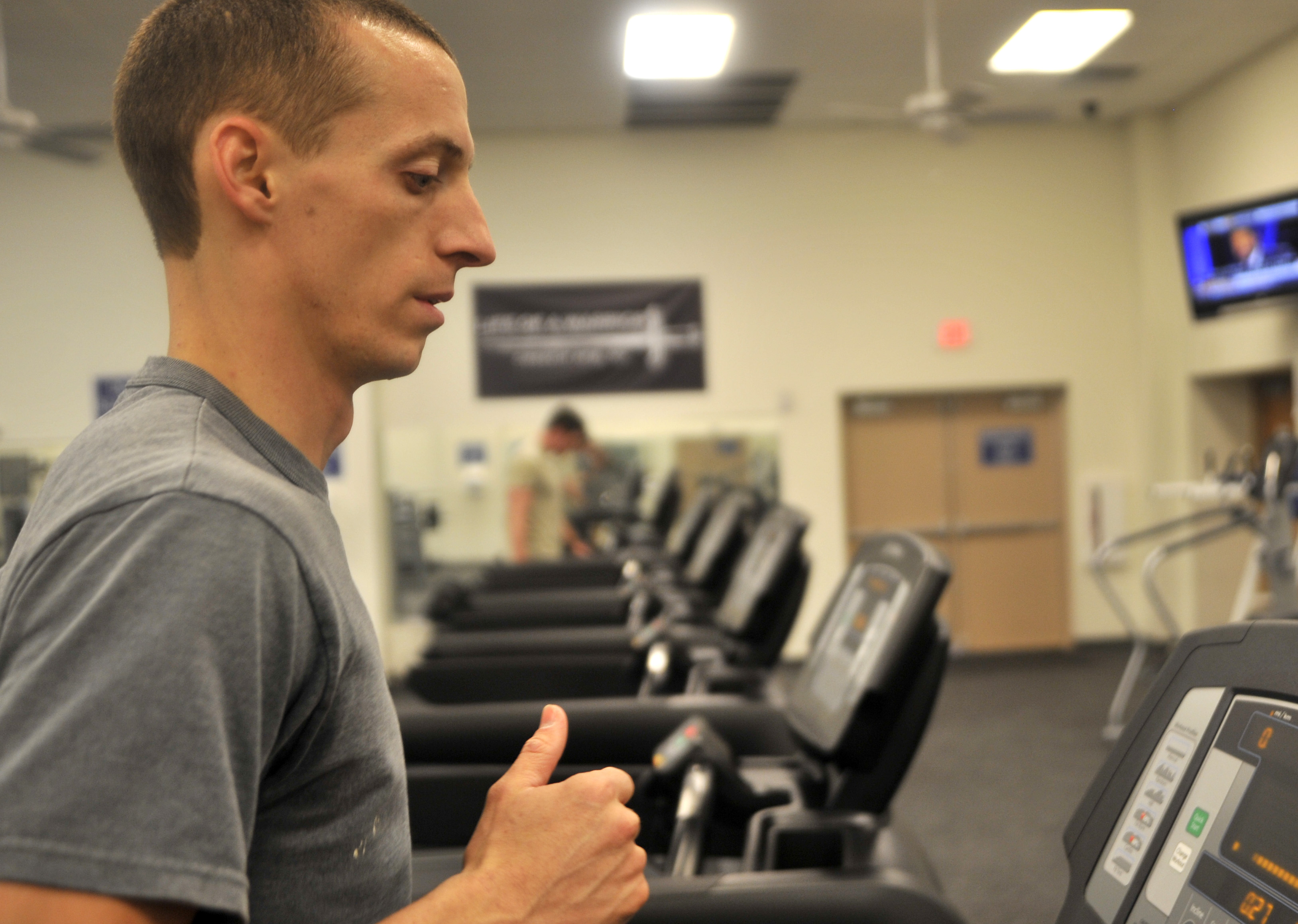 Revamped fitness center gets Airmen pumped up > Creech Air Force Base ...