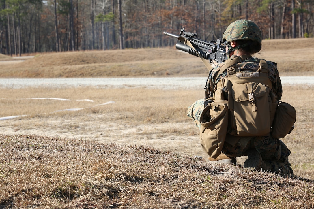 Integrated Task Force infantry Marines execute first collective skills ...