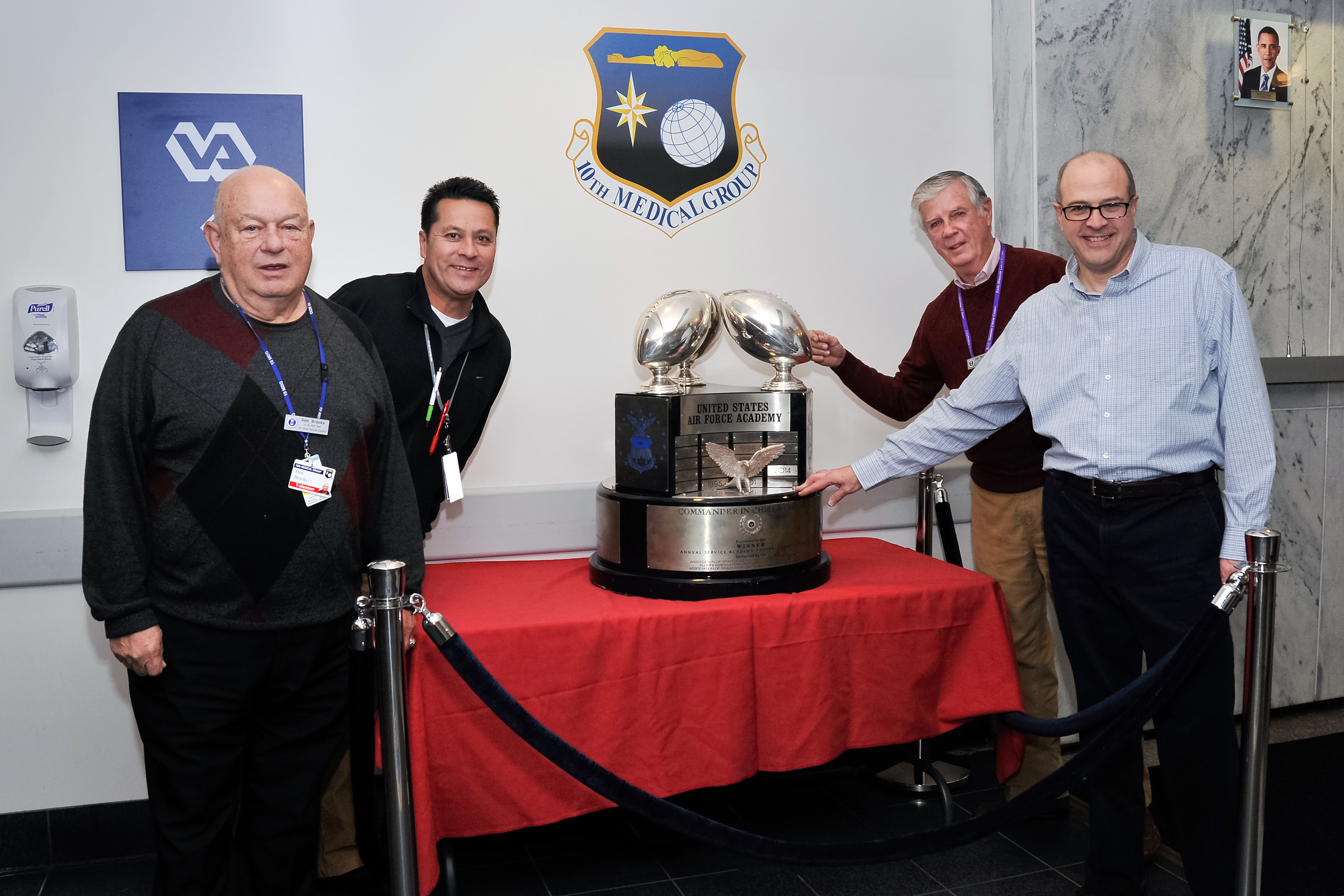 Commander in Chief's Trophy at the 10th Medical Group until Dec. 22 ...