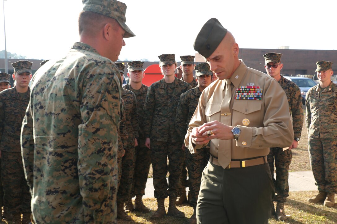 Integrated Task Force Marines awarded for outstanding performance