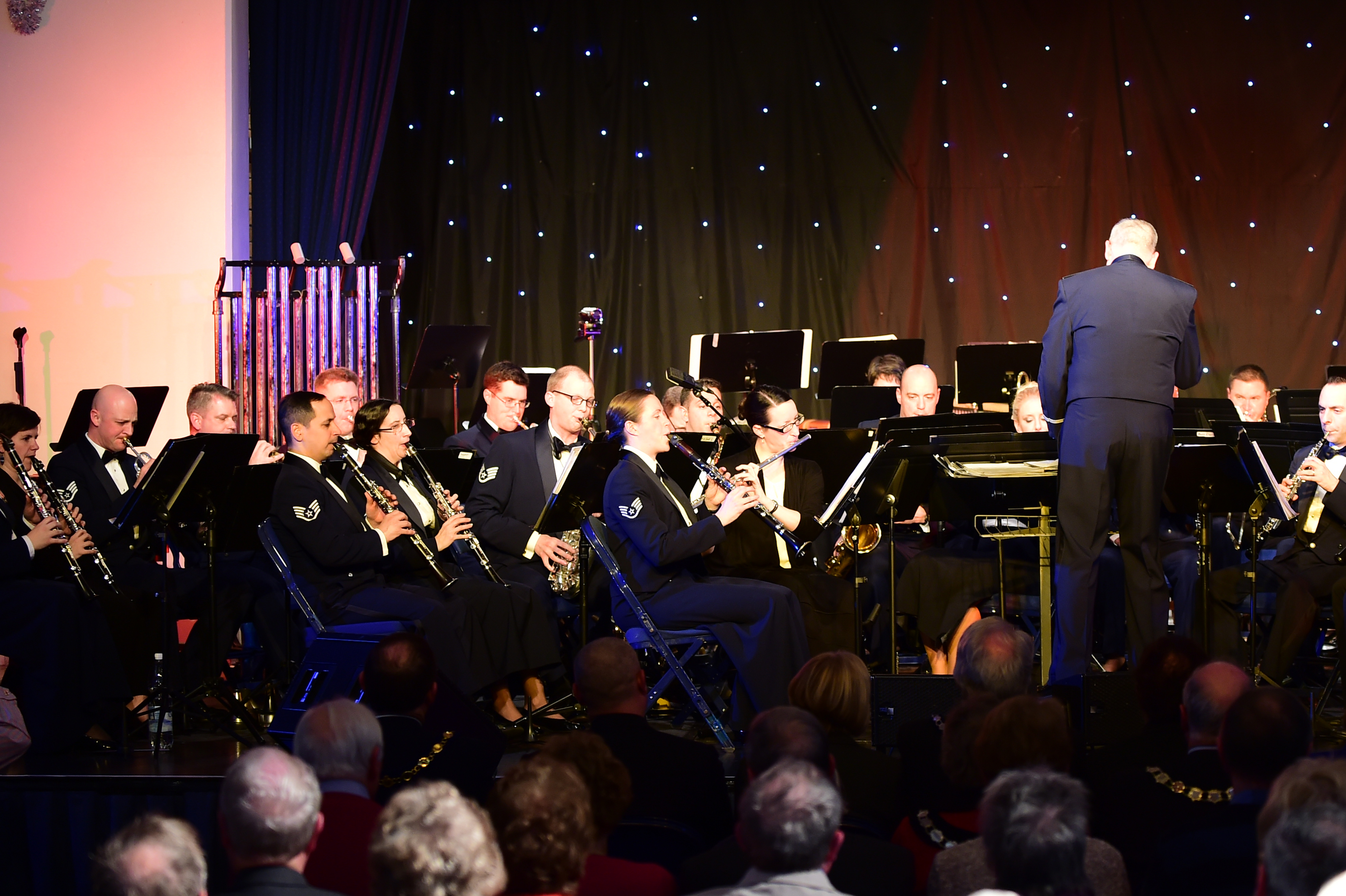 USAFE Concert Band spreads holiday cheer throughout UK