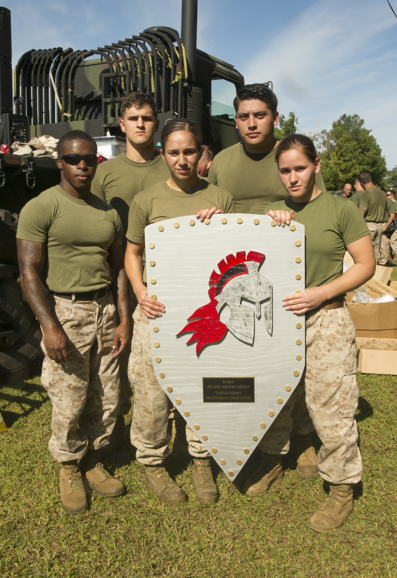 The Leader’s Shield: II MHG Marines face off in Roman-inspired competition