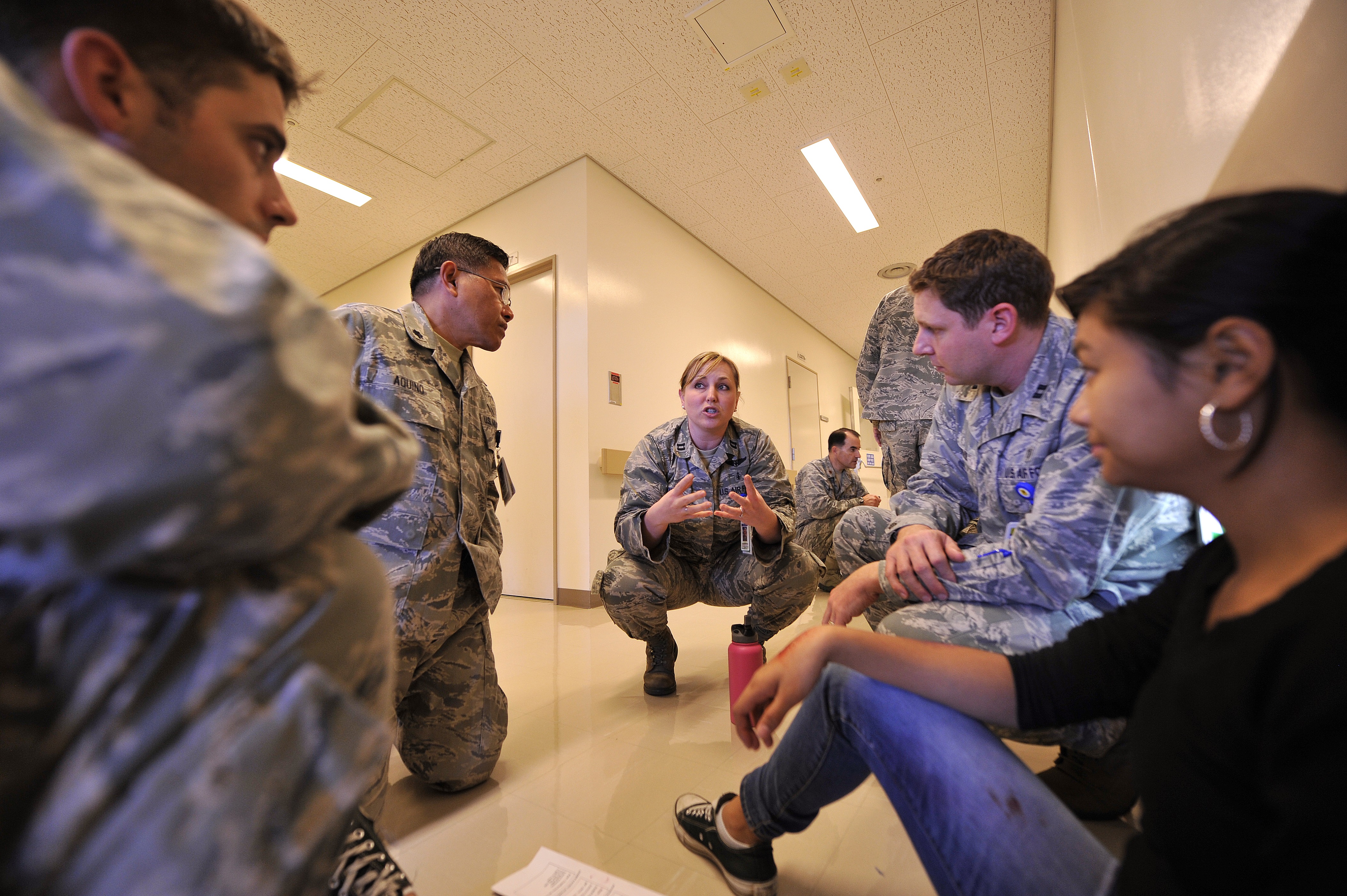 18th MDG conducts multi-service disaster team training