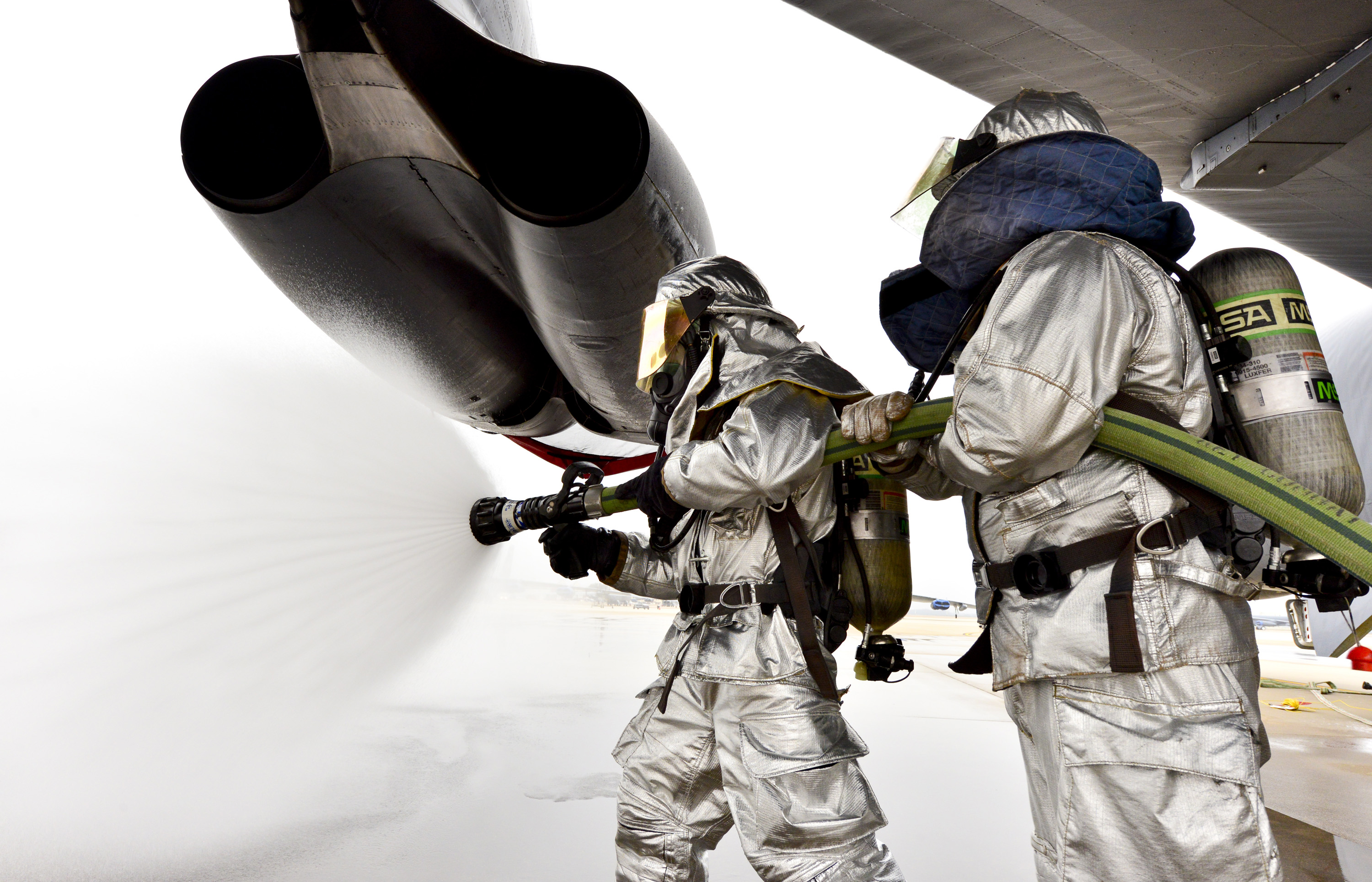 Fire department conducts aircrew egress exercise > Barksdale Air Force ...