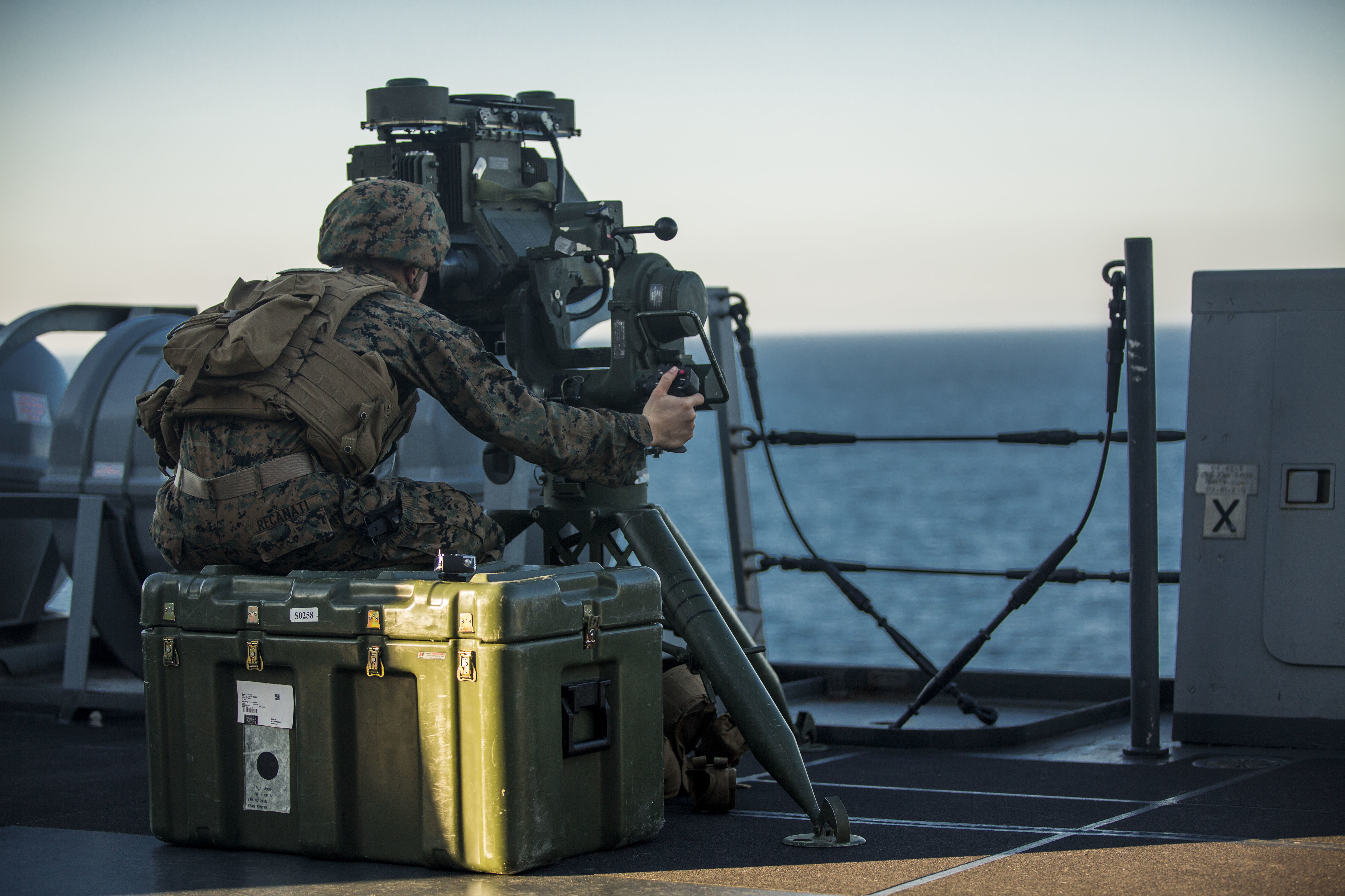 24th Marine Expeditionary Unit Passes Through Strait of Gibraltar
