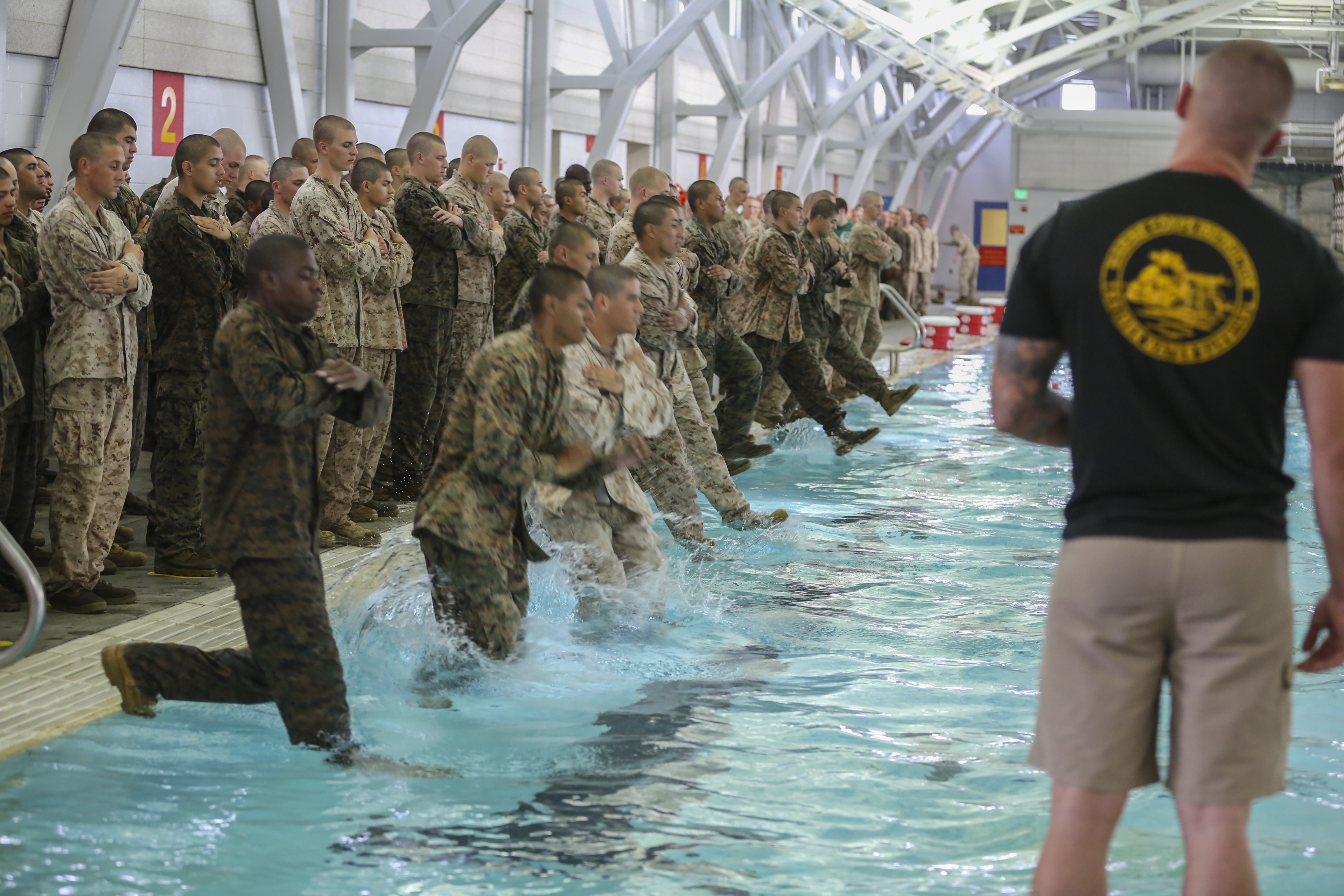 Marines Water Training