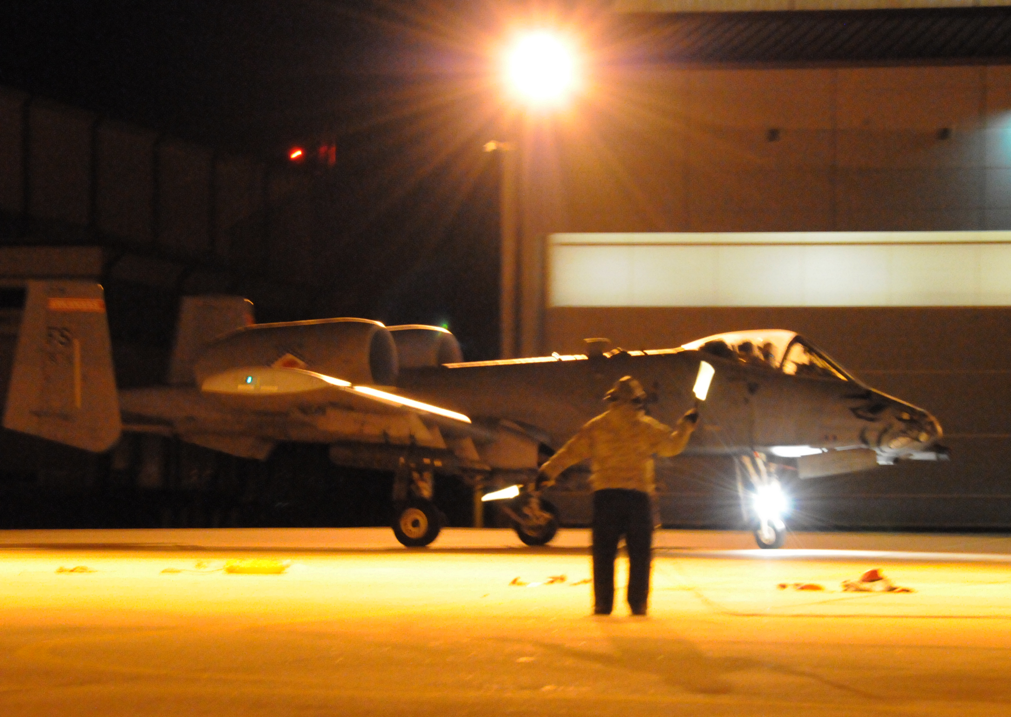 End of an era at 188th Fighter Wing as Warthogs fly last night training ...