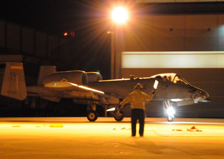 End of an era at 188th Fighter Wing as Warthogs fly last night training ...