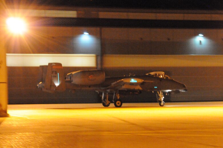 End of an era at 188th Fighter Wing as Warthogs fly last night training ...