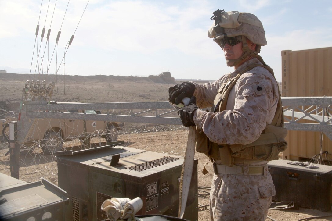 SFAAT 2-215 generator mechanic boosts FOB morale, takes on multiple tasks