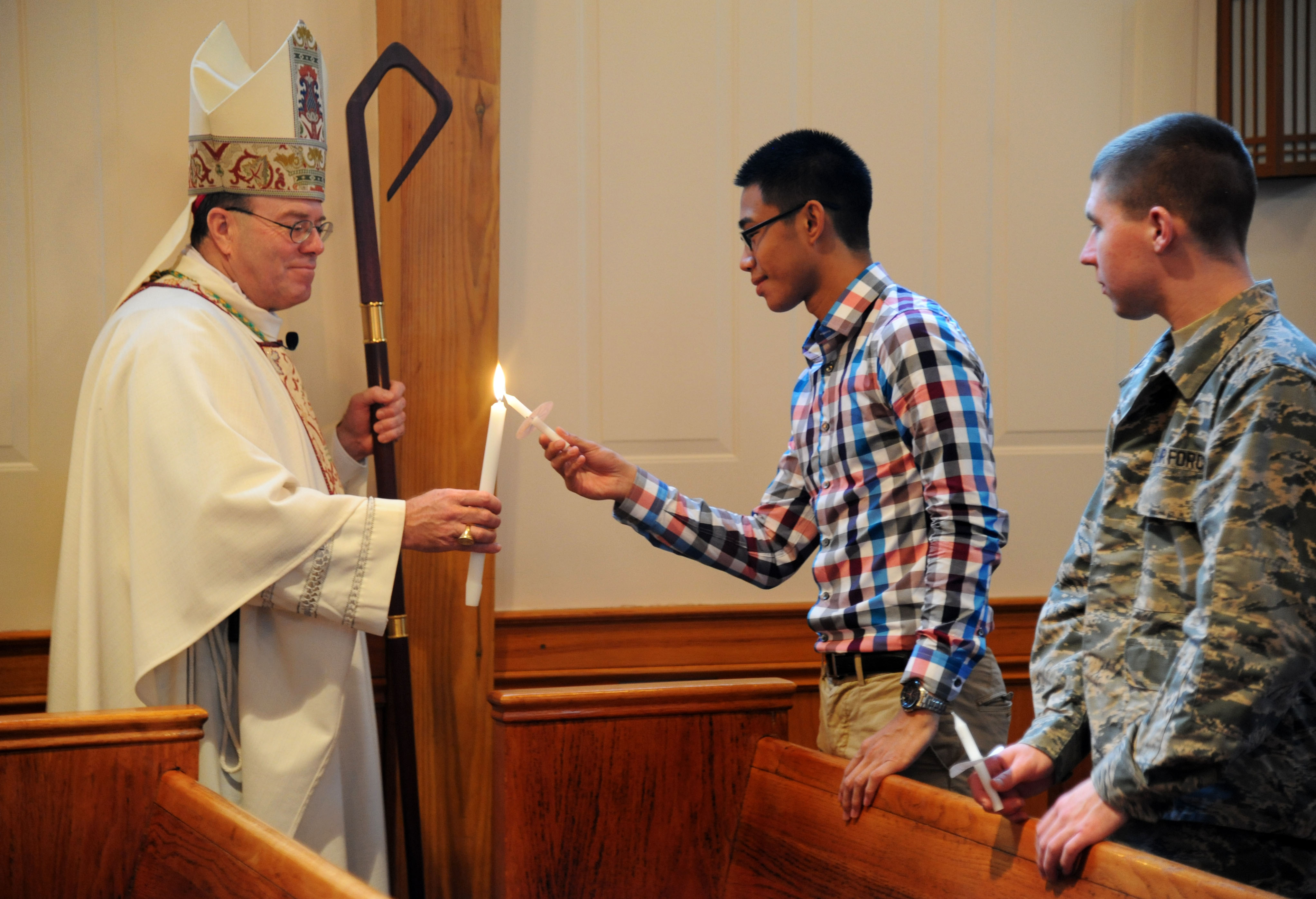 Archdiocese for Military Services leads Mass > Keesler Air Force Base ...