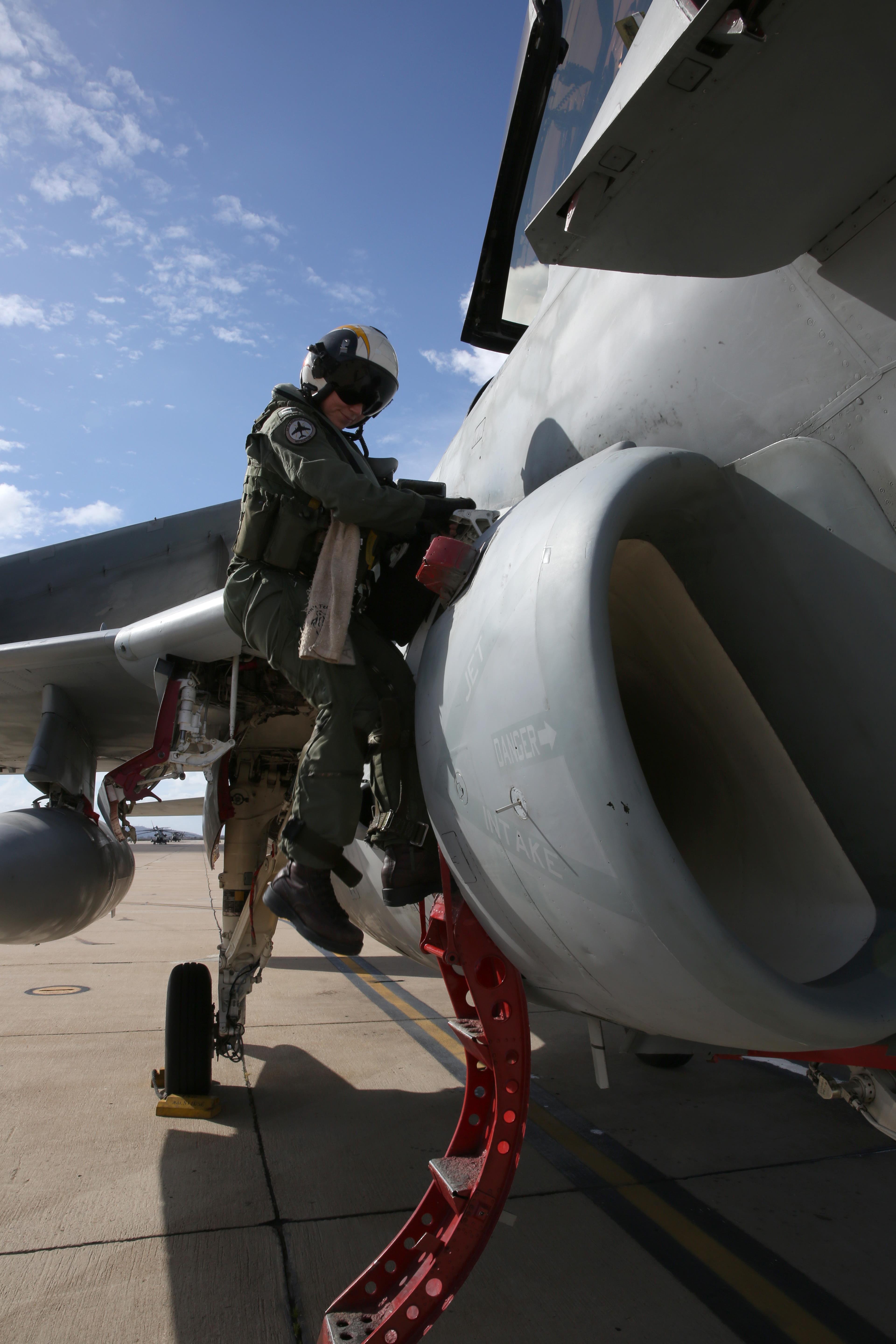 On the prowl: aviation museum receives Prowler aircraft