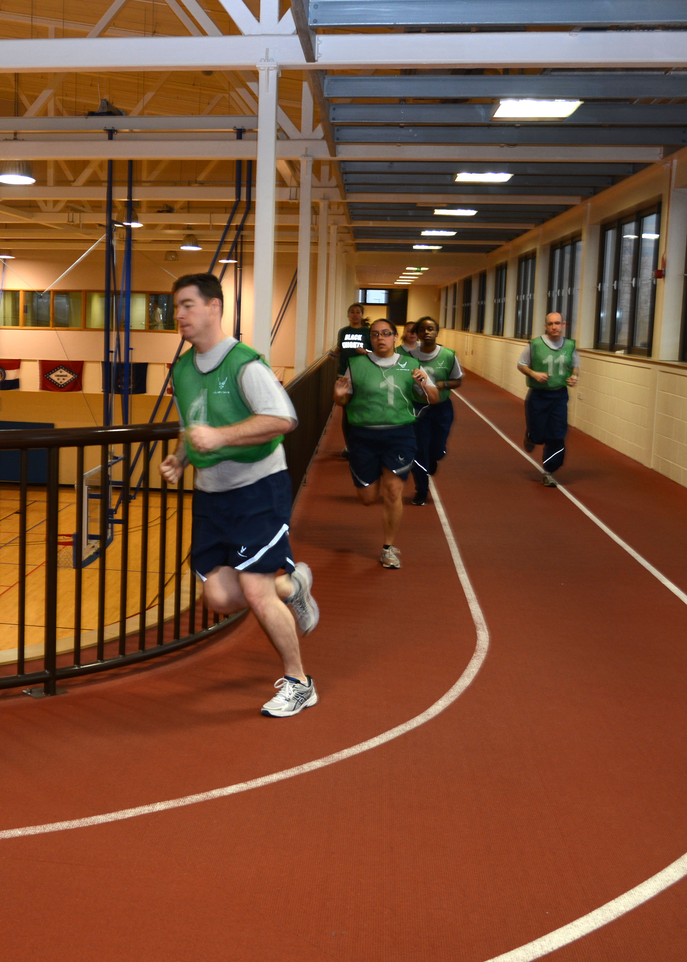 Team Mildenhall members work up a sweat > Royal Air Force Mildenhall ...