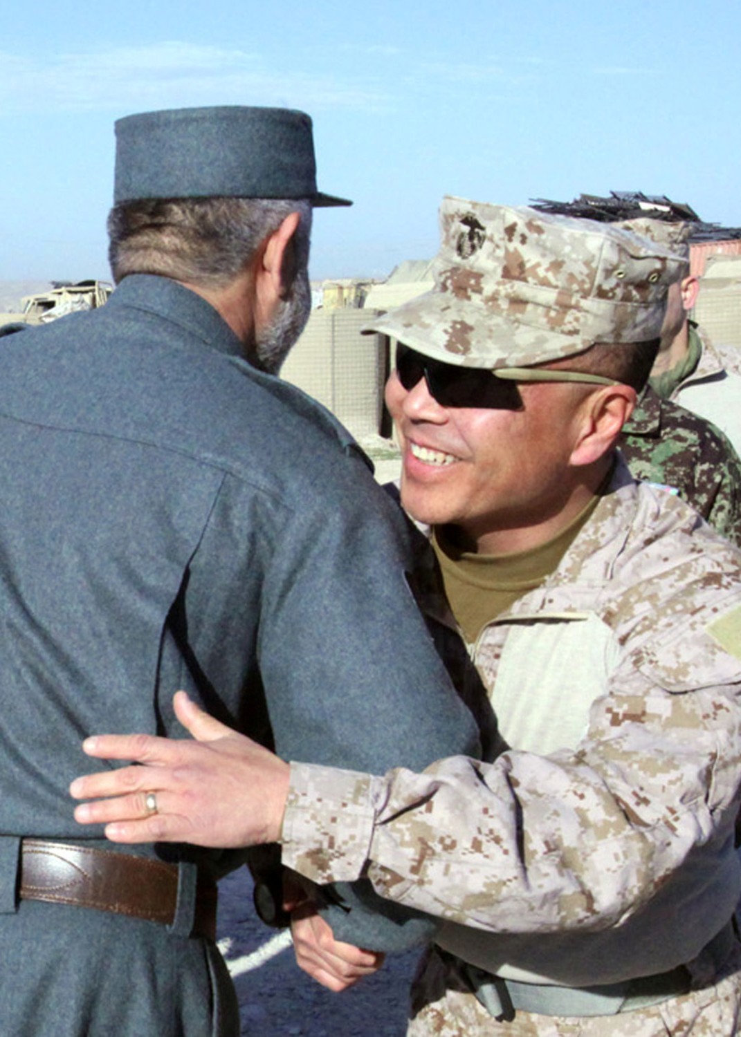 RC(SW), I MEF (FWD) CGs visit ANA 2nd Brigade, 215th Corps