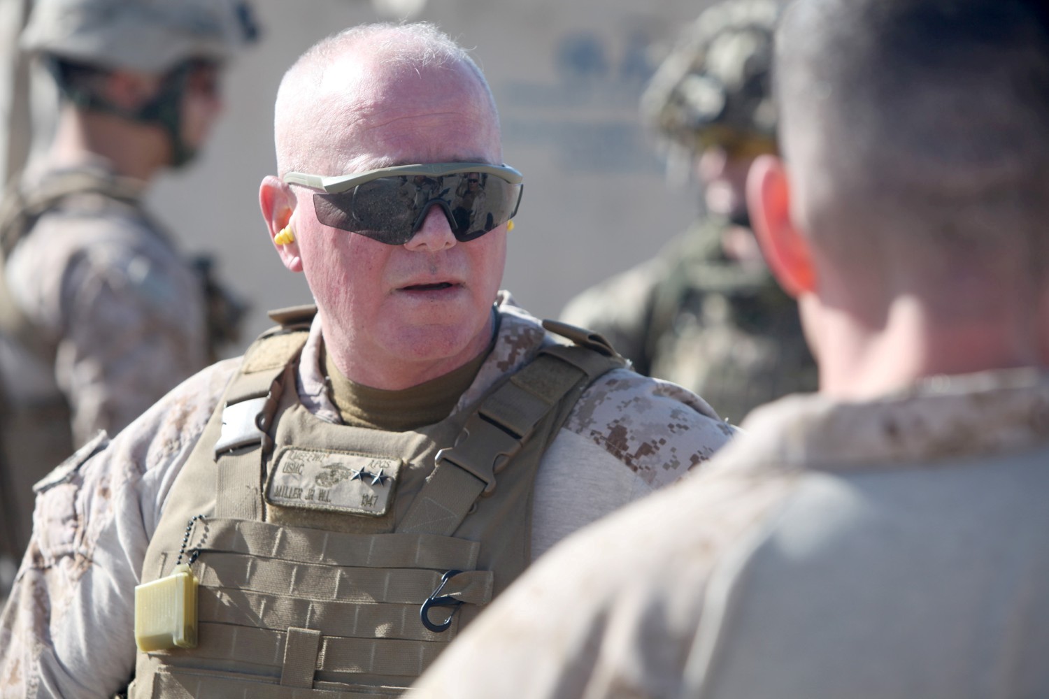 RC(SW), I MEF (FWD) CGs visit ANA 2nd Brigade, 215th Corps