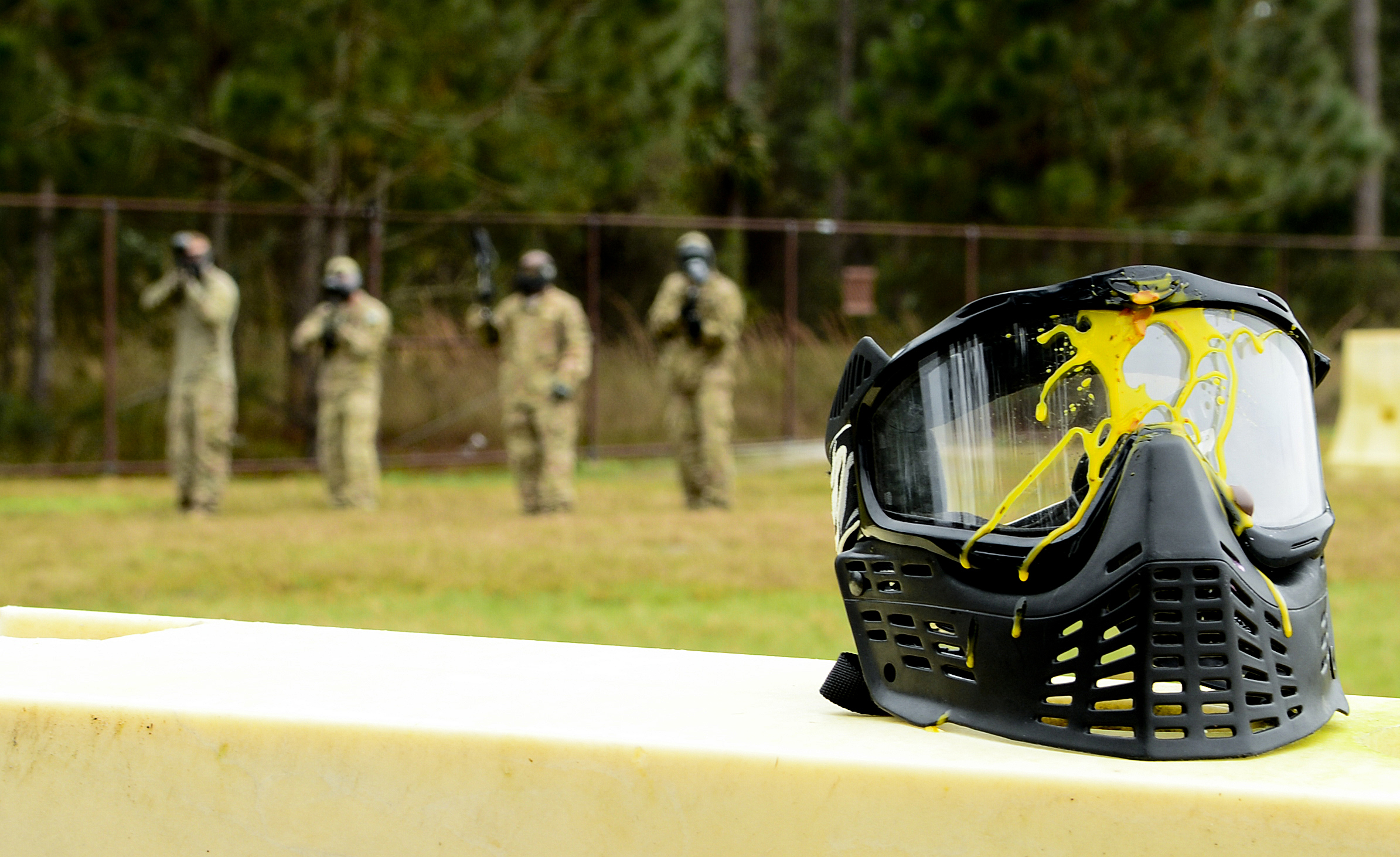 6th Security Force Squadron Paintball Tournament