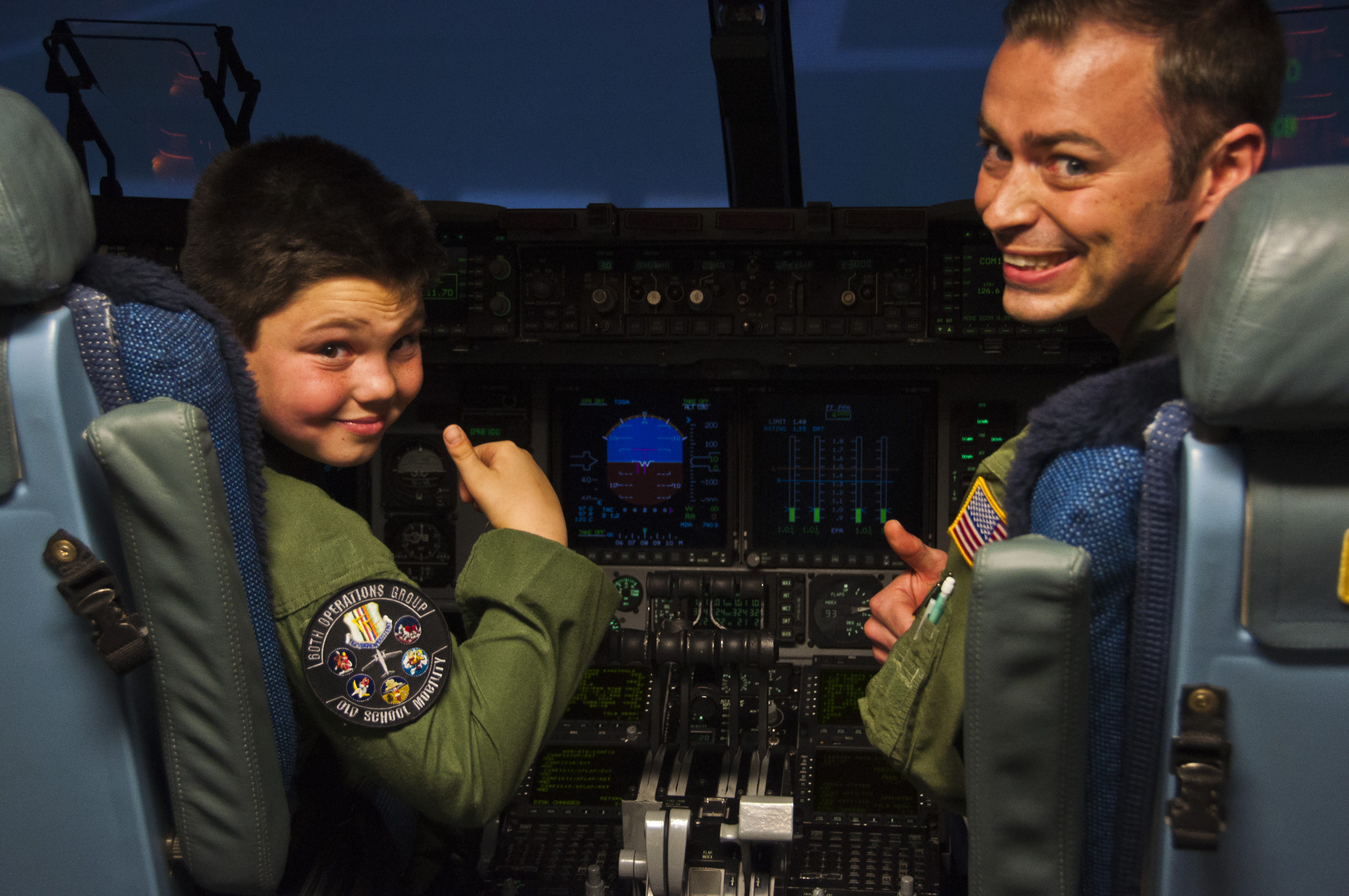 Pilot for a day: 10 year old becomes Travis Airman through Make-A-Wish ...