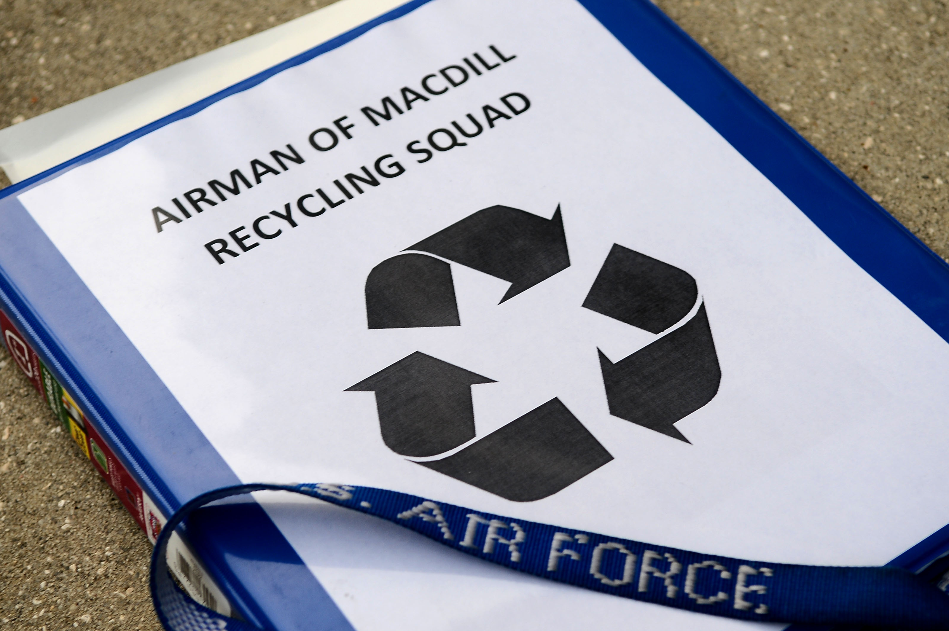 MacDill's first recycle team > MacDill Air Force Base > Display