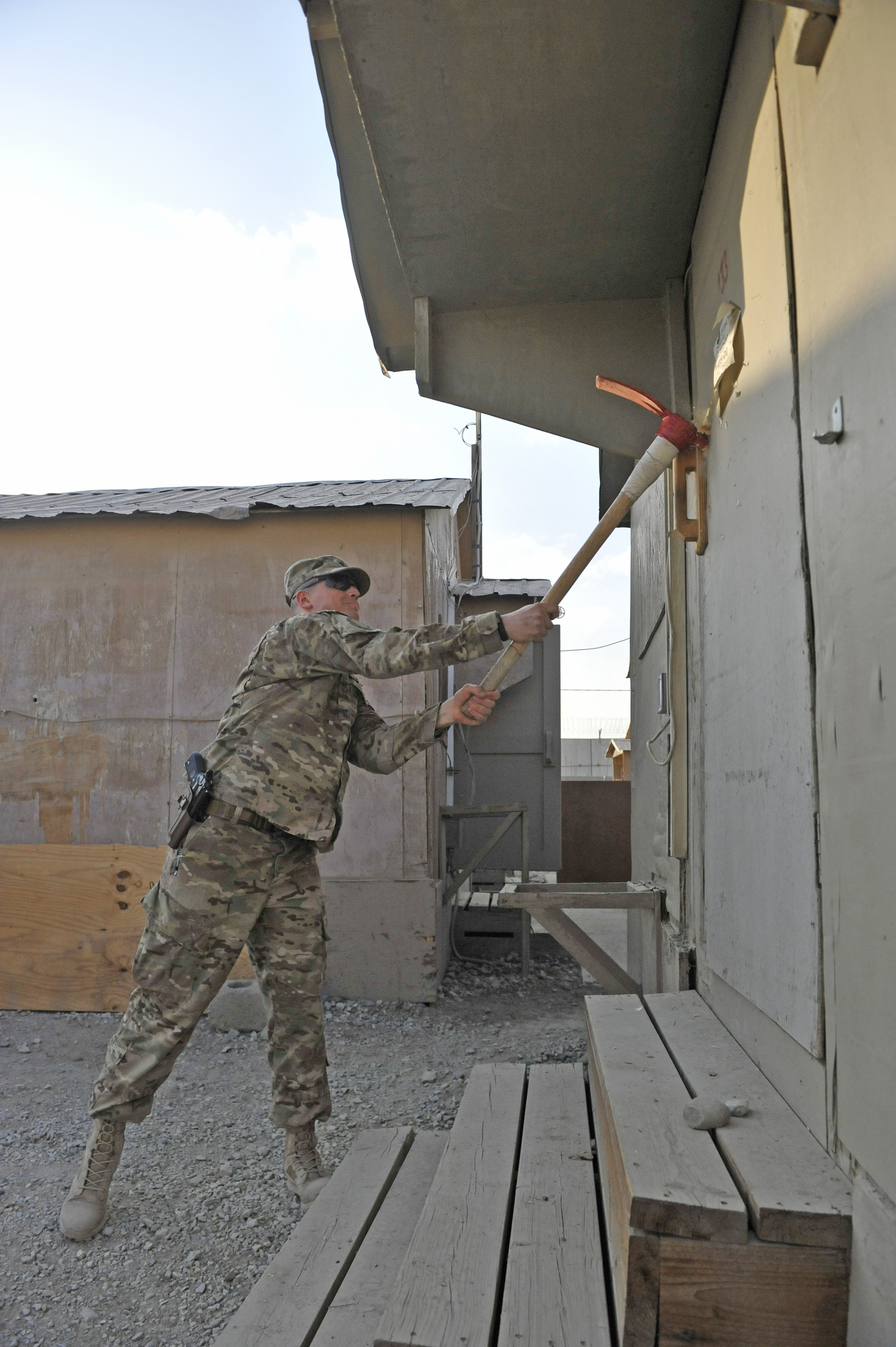 Knocking down buildings, saving money > U.S. Air Forces Central > Display