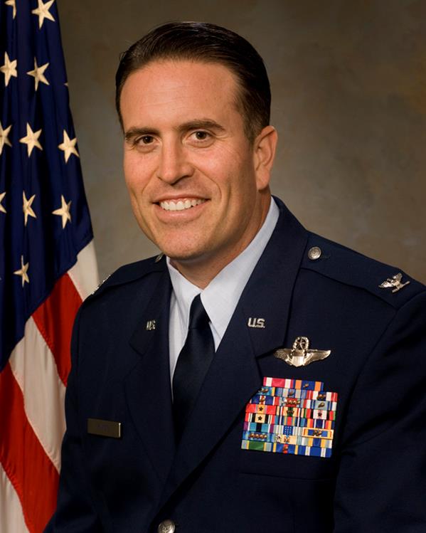Wing Commander Colonel David M Bakos