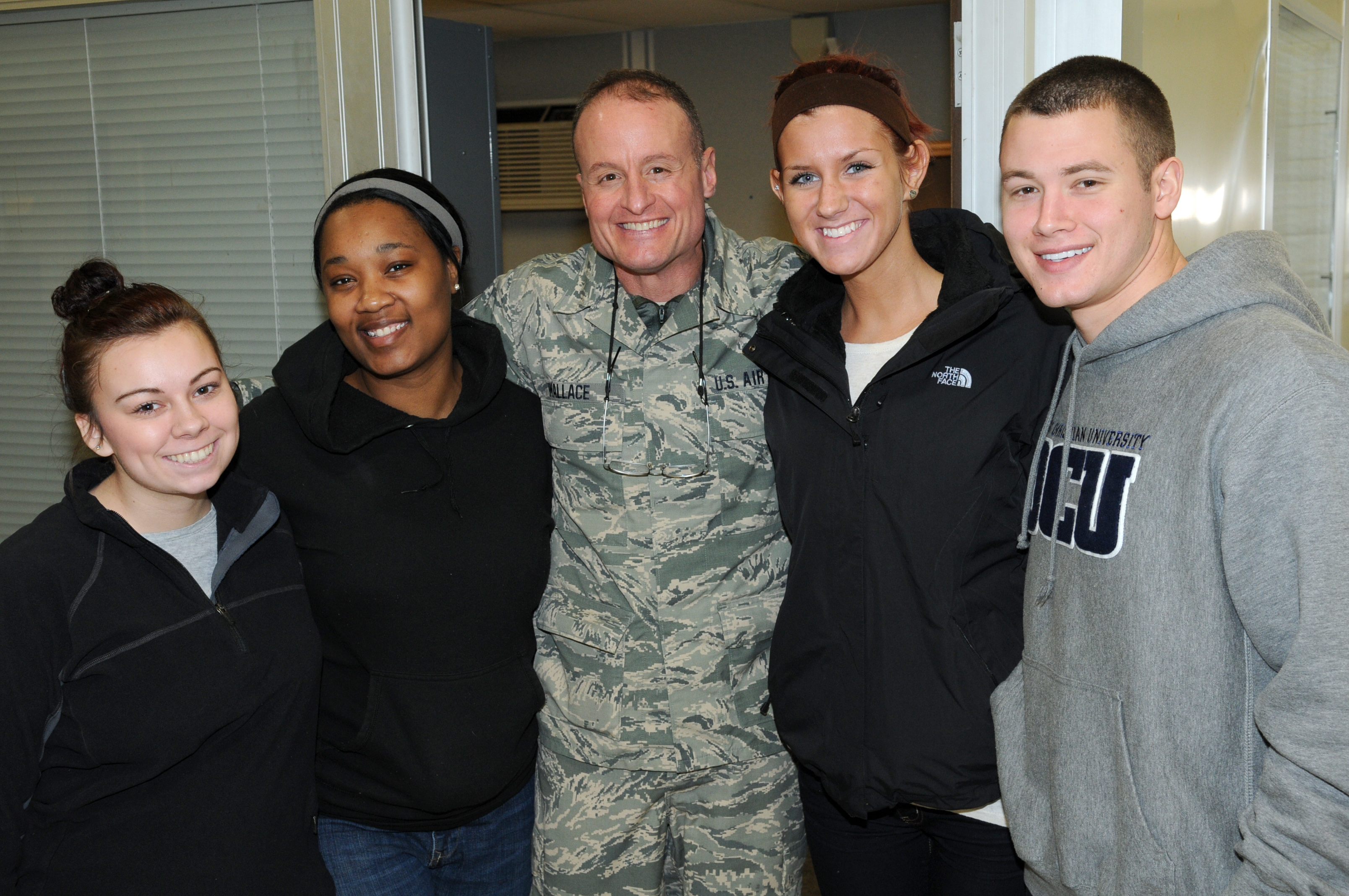 Chief Wallace welcomes future Airmen