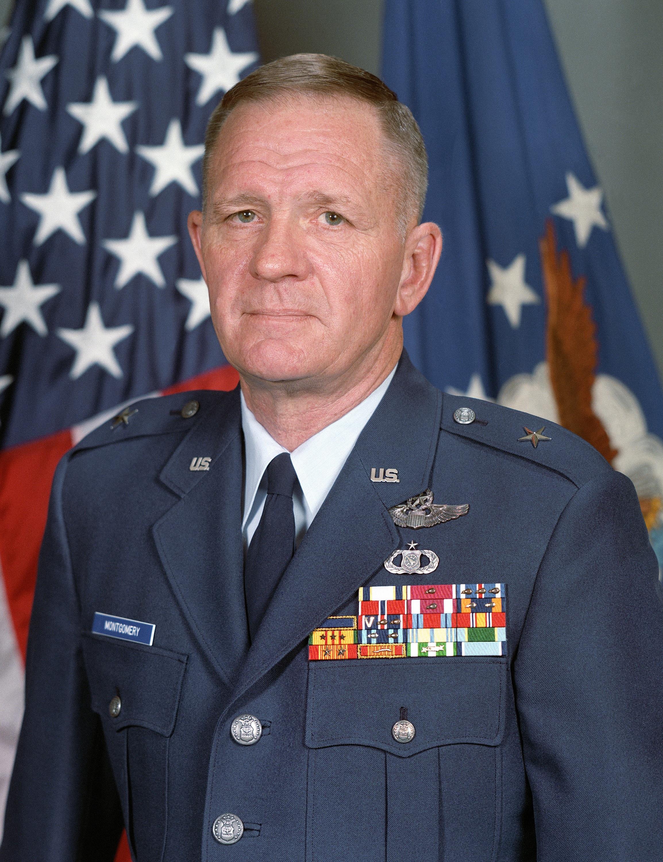 BRIGADIER GENERAL MONTE D. MONTGOMERY > Air Force > Biography Display