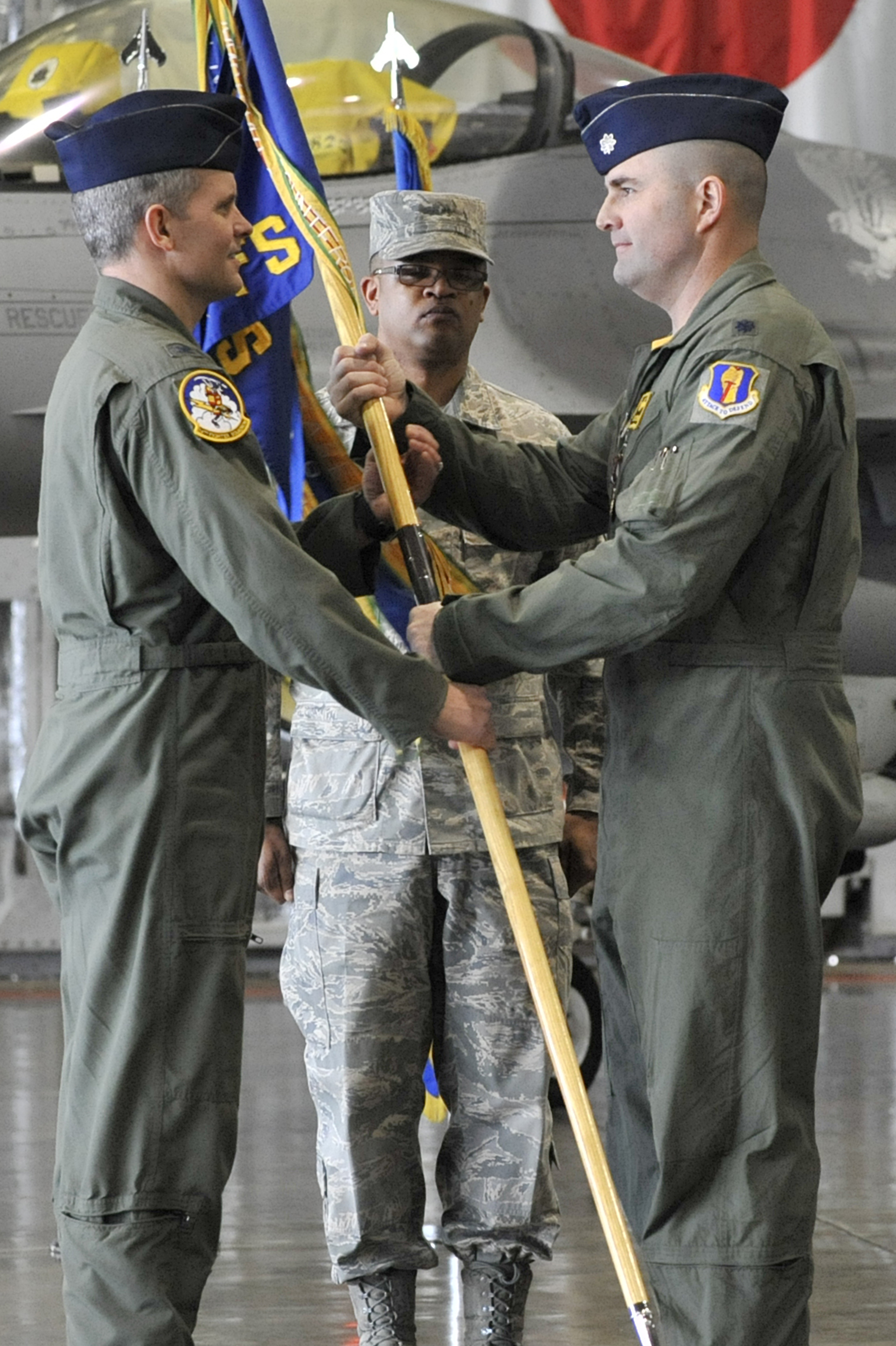 14th FS ceremony ushers in new commander > Misawa Air Base > Article ...