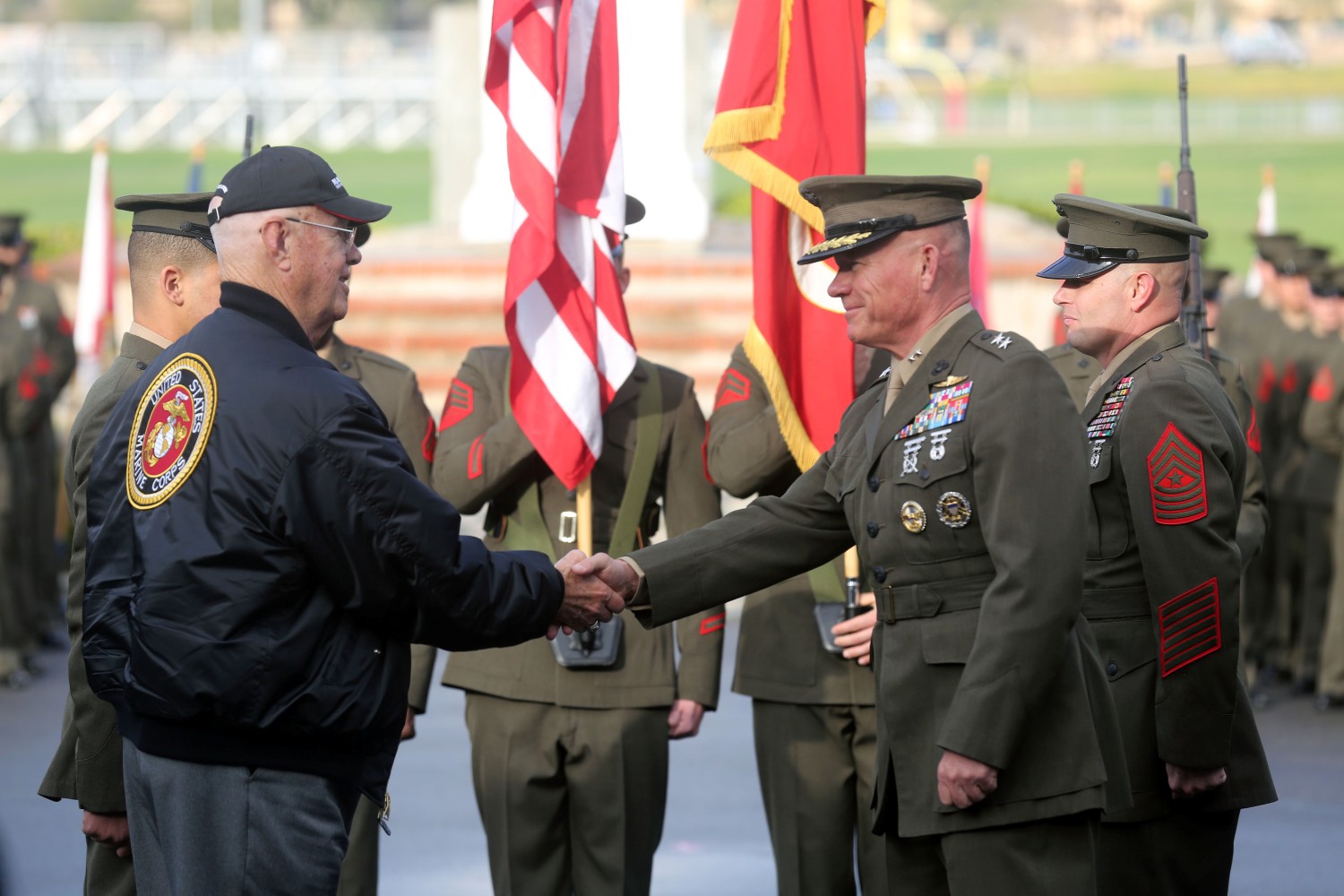 Blue Diamond Marines honor 73rd anniversary > 1st Marine Division ...
