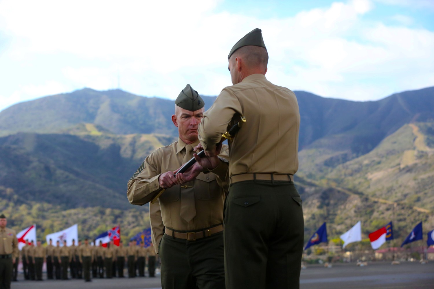 Relief and appointment of Inchon regiment sergeants major