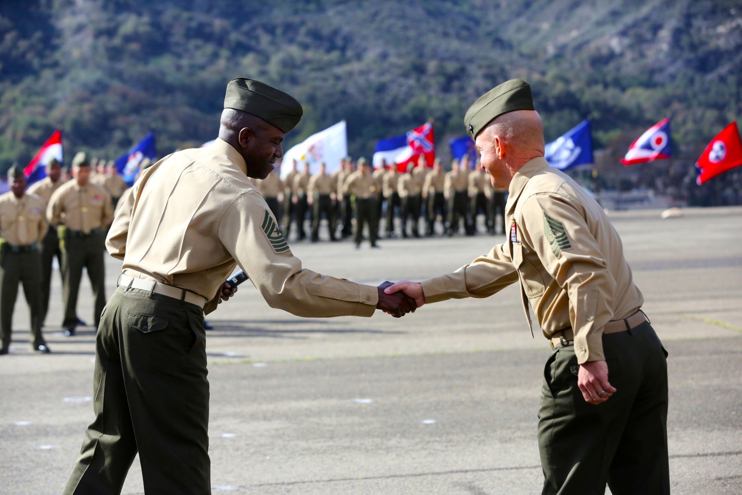 Relief and appointment of Inchon regiment sergeants major