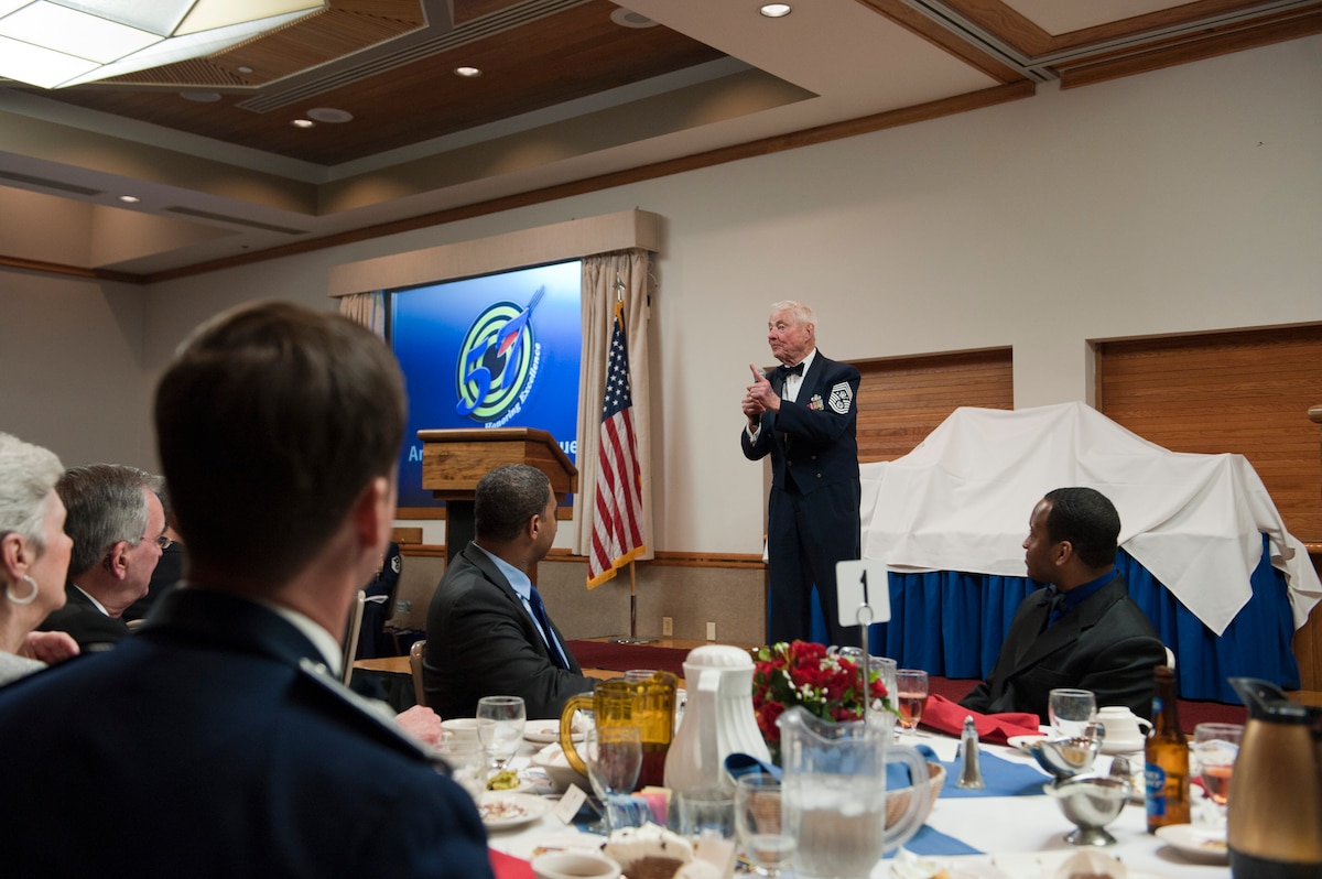 Chief Gaylor speaks at 57th Wing’s annual awards banquet > Nellis Air ...