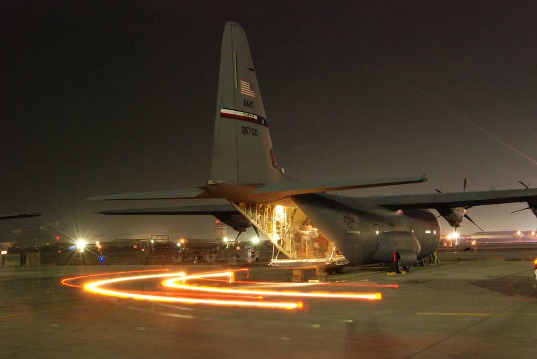 Night Operations at Bagram Airfield