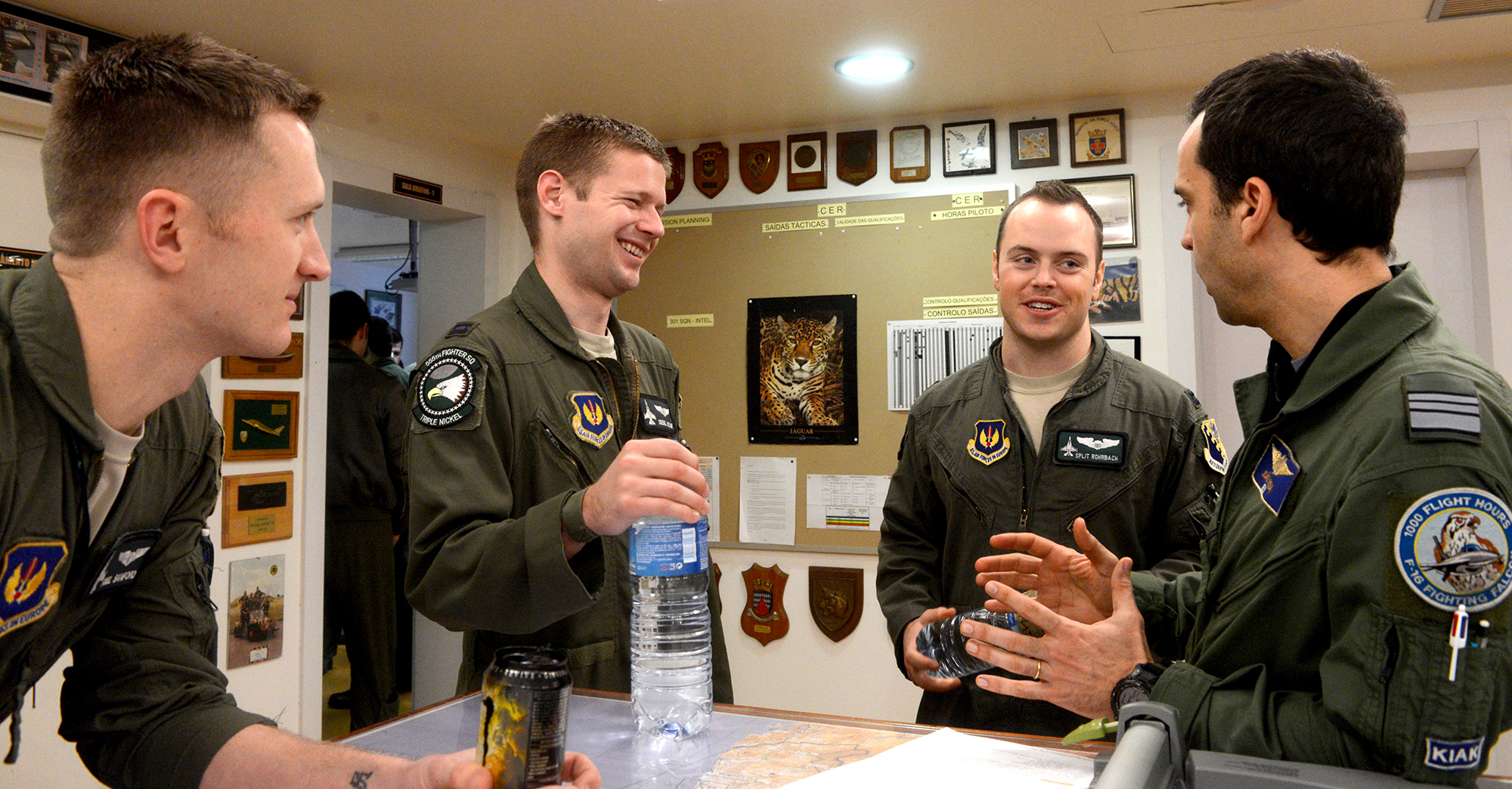 U.S. pilots share skies with former Portuguese classmates > U.S. Air ...