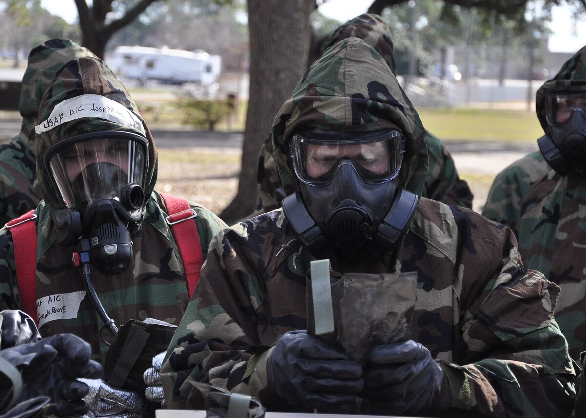 Case still open: MOPP Exercise helps Airmen prepare > Tyndall Air Force ...