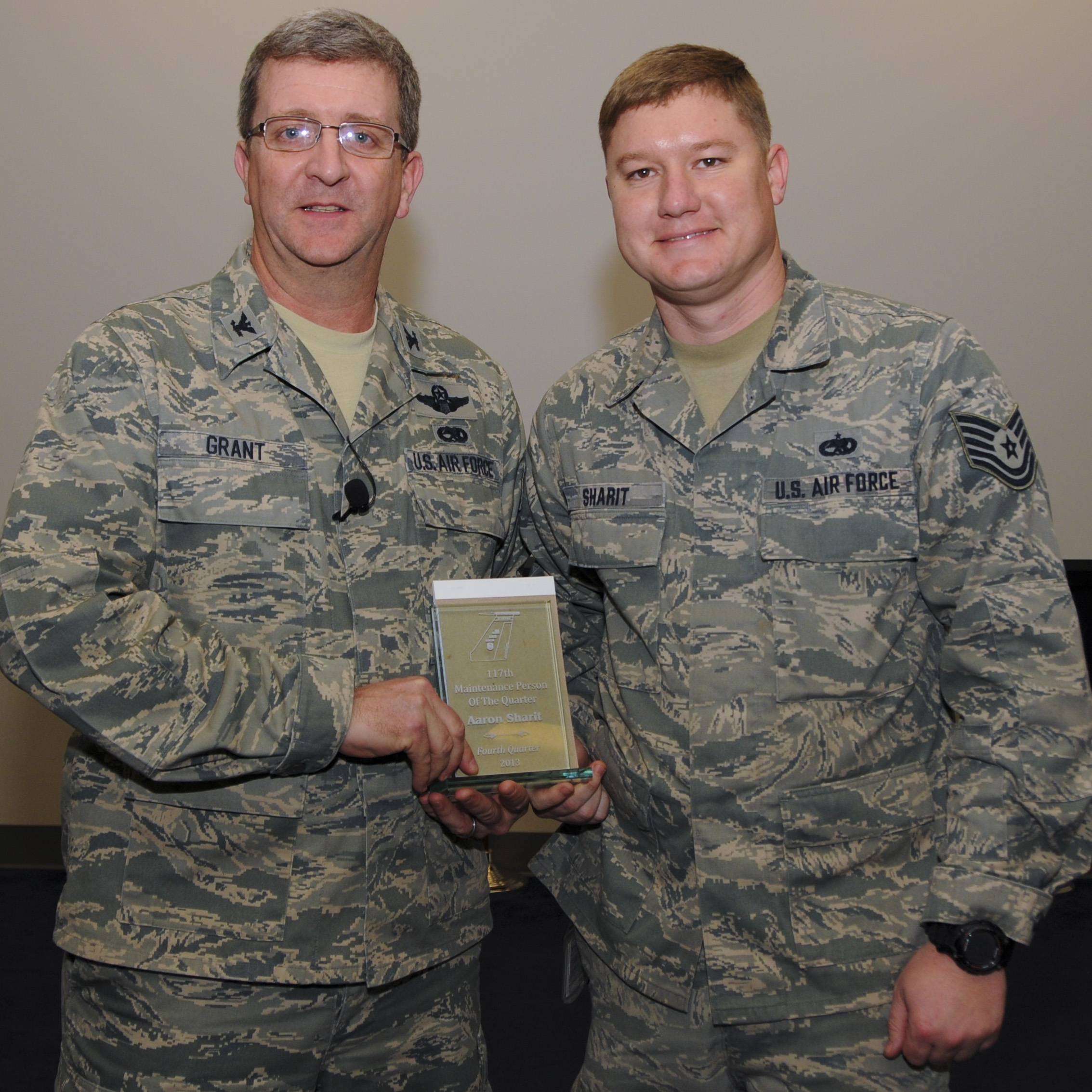 117th Maintenance Group Recognizes Outstanding Performance > 117th Air ...