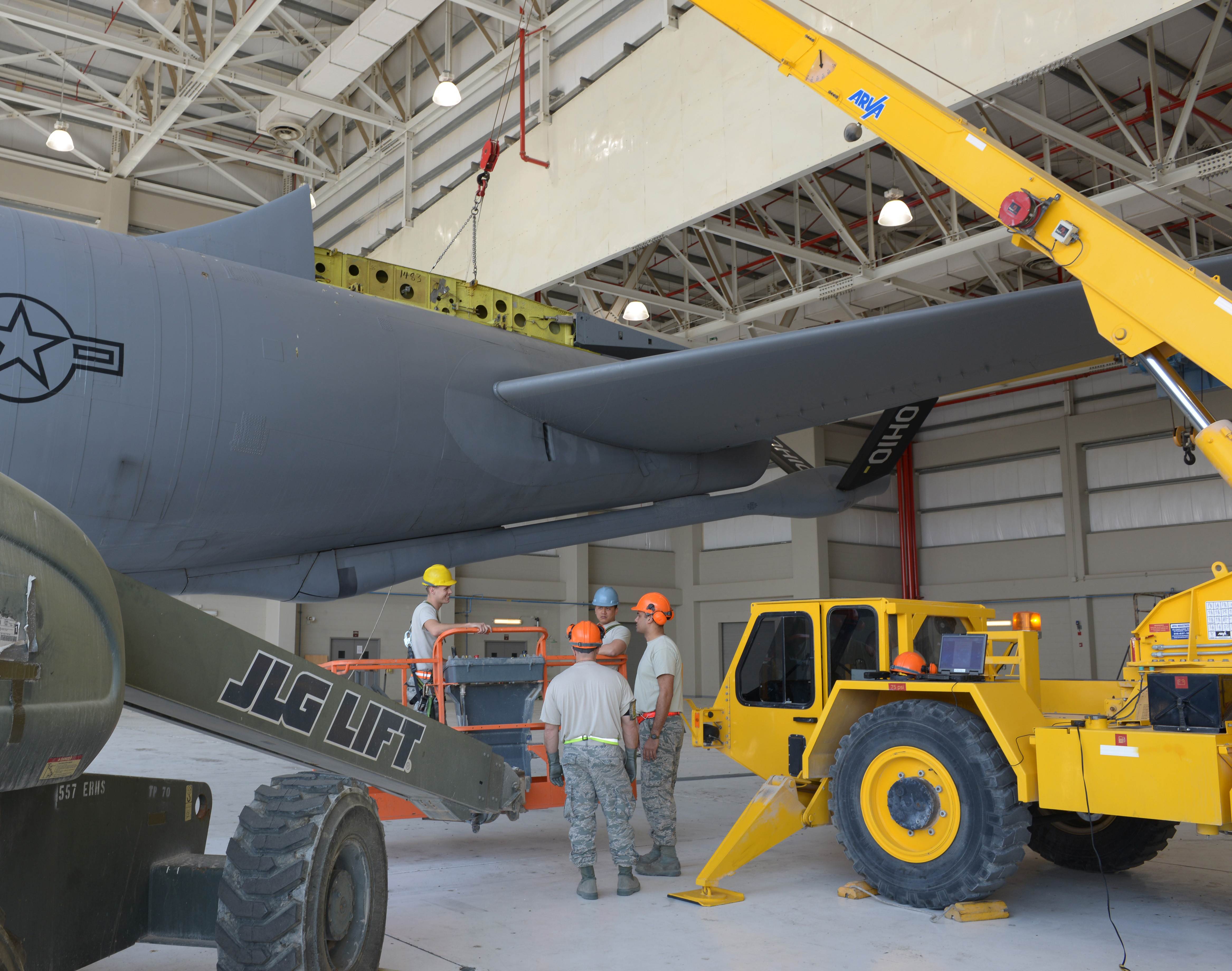 379th EMXS Aero Repair shop conducts fin fold > McConnell Air Force ...