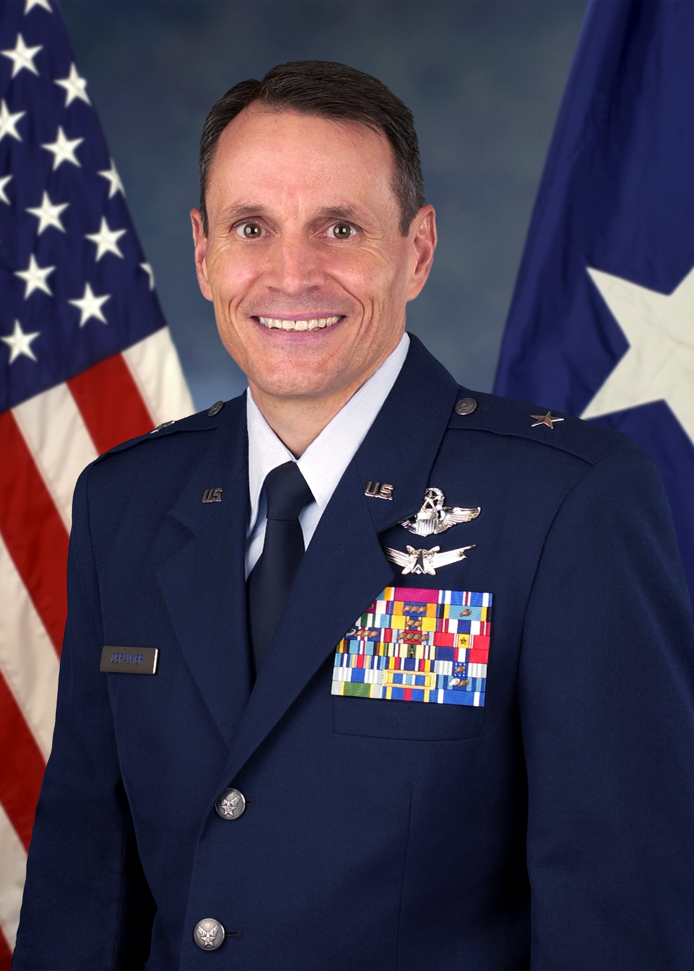 BRIGADIER GENERAL STEVEN J. DEPALMER > Air Force > Biography Display