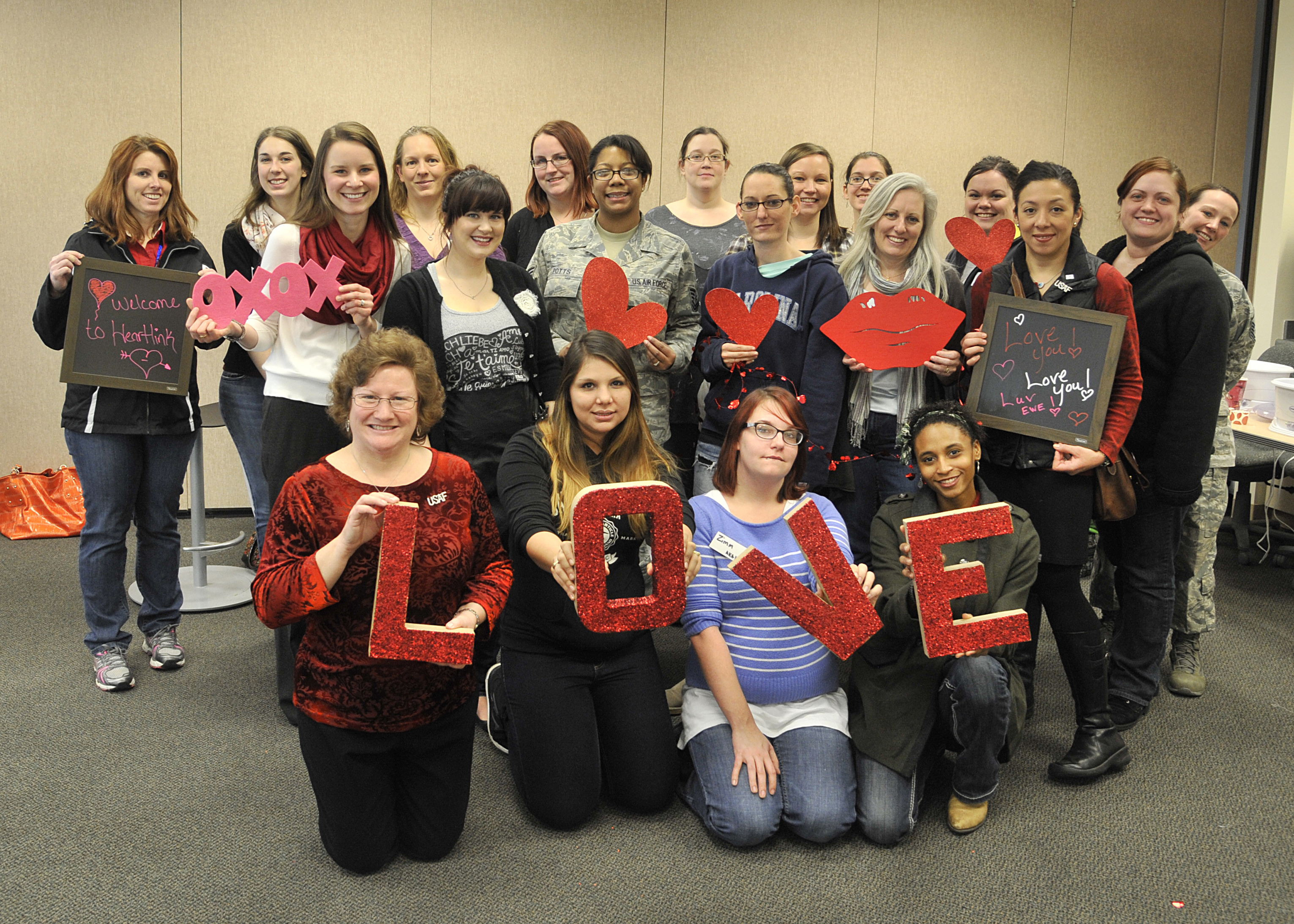 Airman and Family Readiness Center spreads the love > Fairchild Air ...