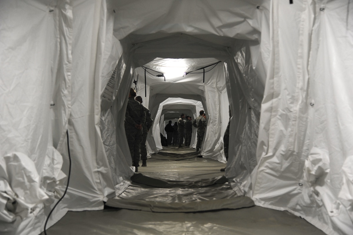 The upgraded Expeditionary Medical Support System > Air Force Medical ...
