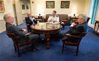 Hagel Meets With Leaders on Independent Review | U.S. Department of War