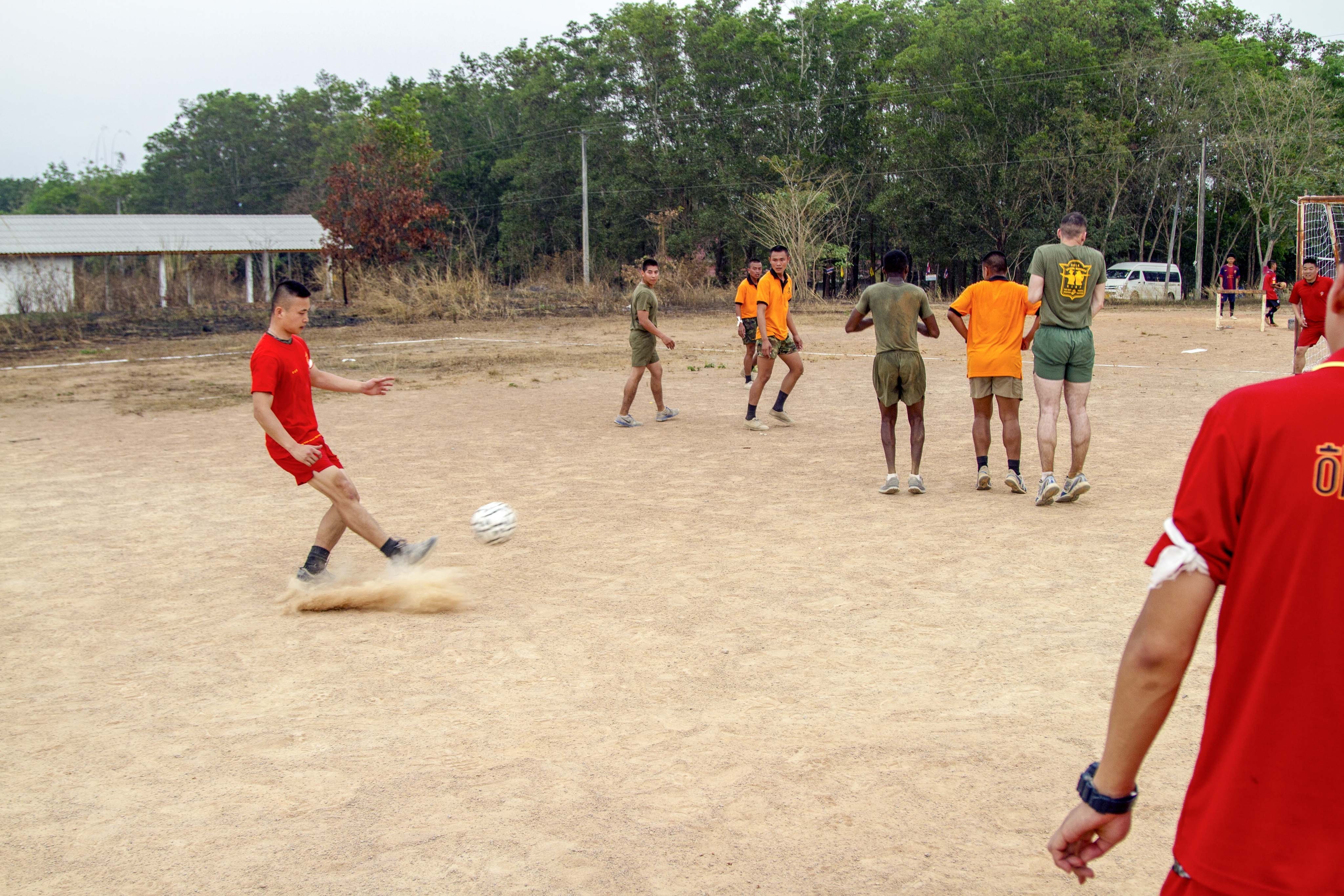 World sport brings three nations' Marines together > United States ...