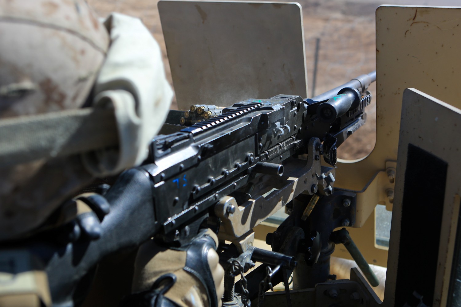 Marines Machine Gun Qual in Helmand